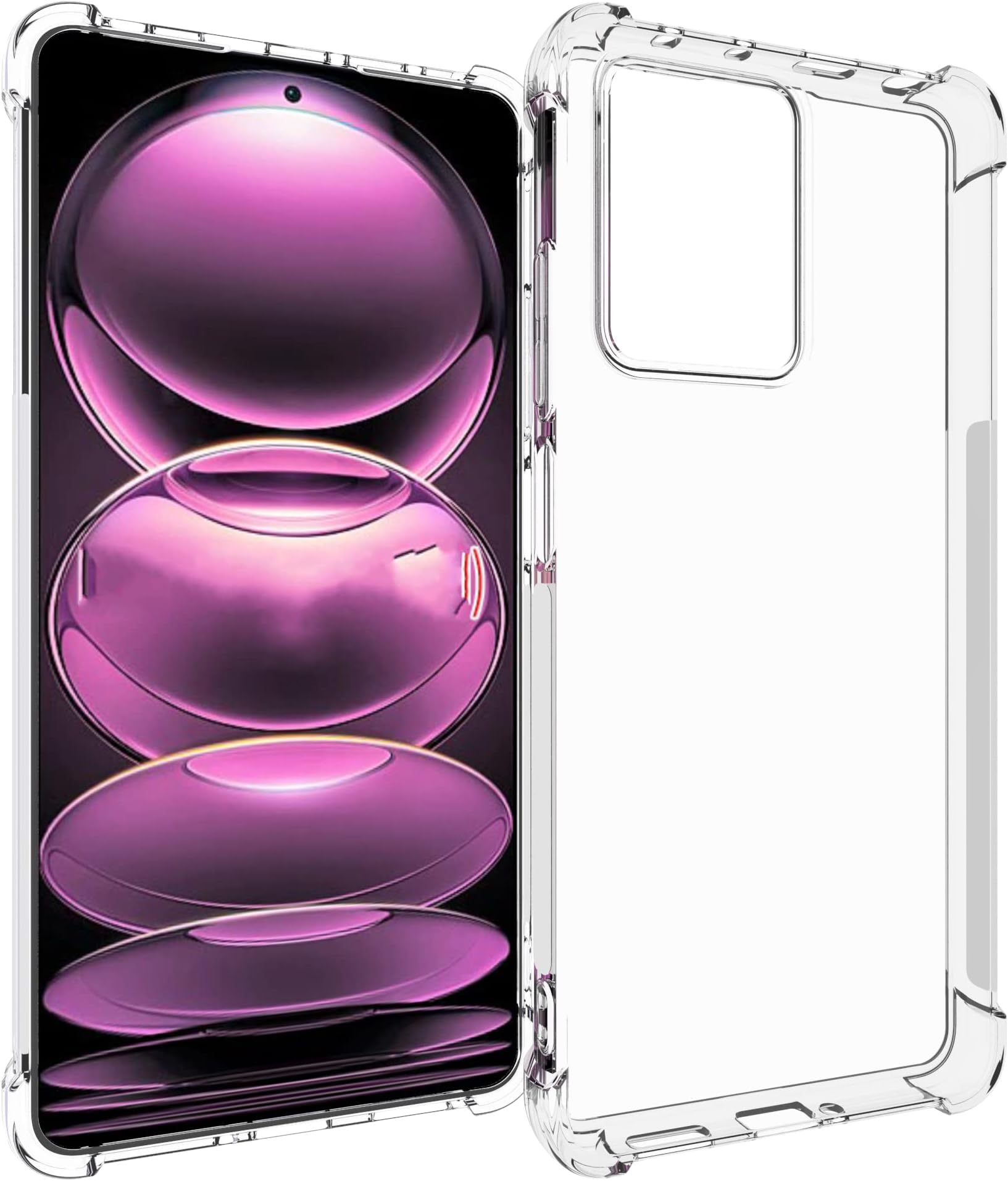 TOPOST Funda para Xiaomi Redmi Note 12 Pro/Poco X5 Pro 5G Case Uso Rudo ...