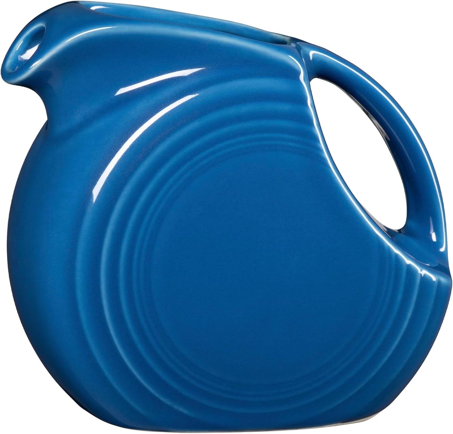 Amazon.com: Fiesta Small Disk Pitcher 28 oz (Lapis) : Home & Kitchen