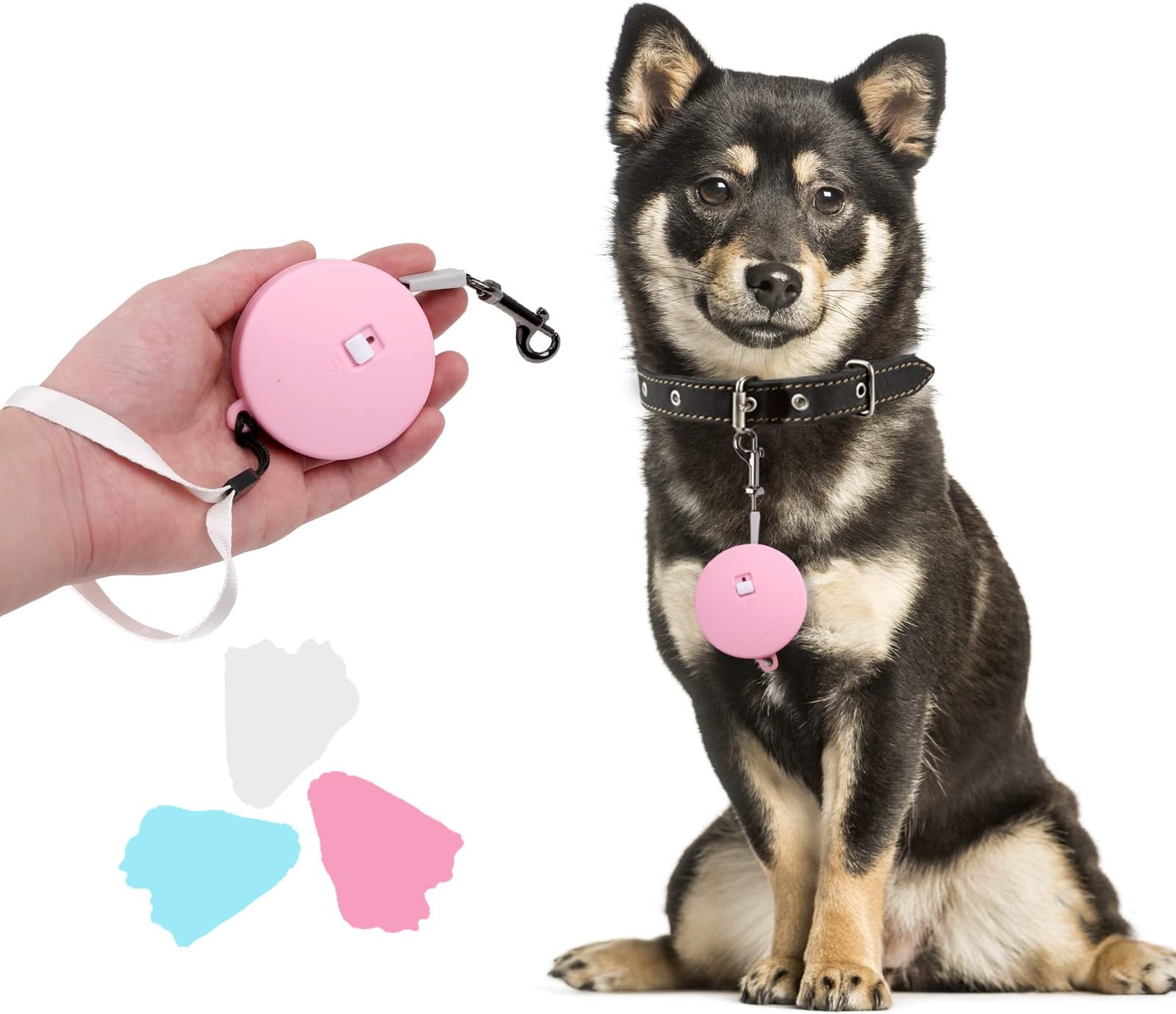 Amazon.com : Retractable Small Dog Lead Puppy Lead Travel Cat ...