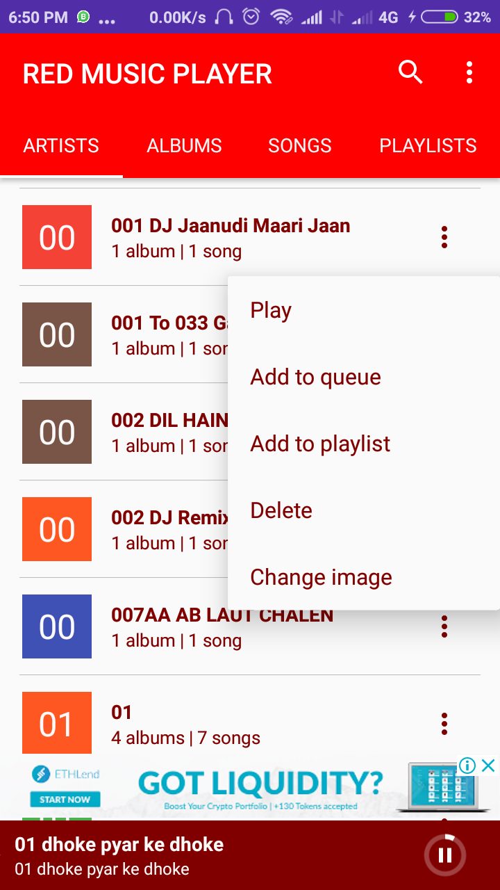 red music player pro - App on Amazon Appstore