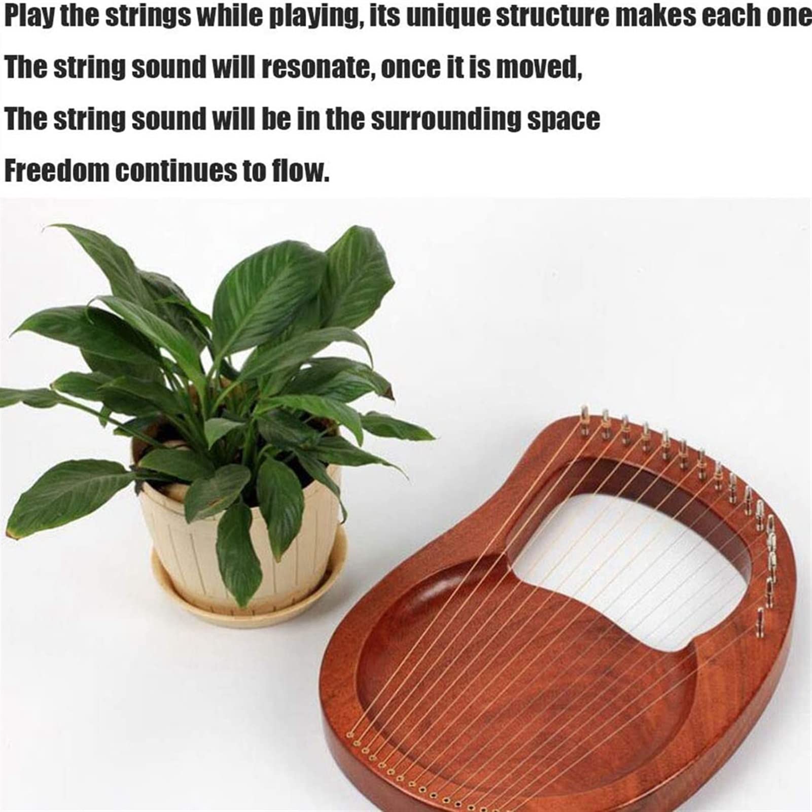Arpa Con Chiave Di Accordatura Lyre Harp 32 Corde Strumento A Corda In ...