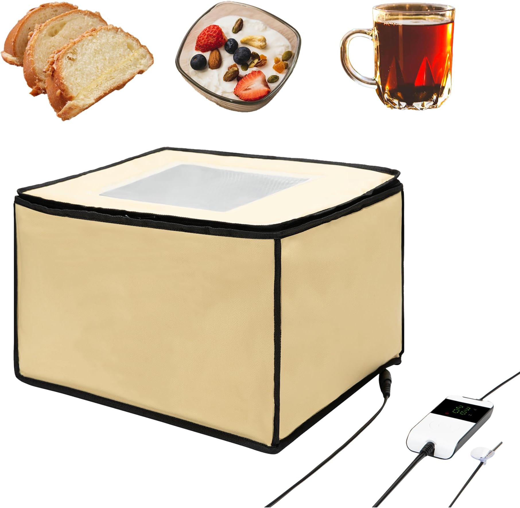 Amazon.com: Dough Proofer Heating Pad with Warming Box, Sourdough Bread ...