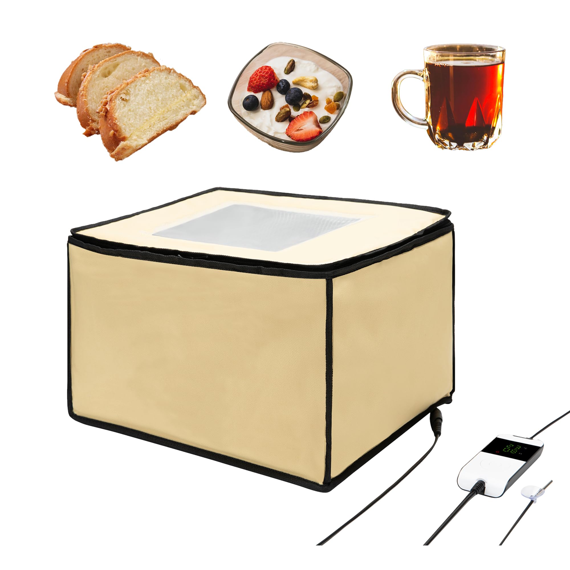 Amazon.com: Bread Proofing Box, Dough Bread Proofer Box with NTC Sensor ...