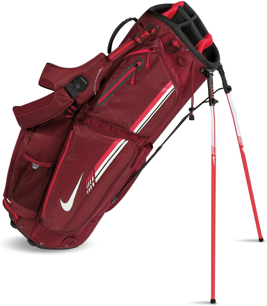 Amazon.com : Nike Golf Xtreme Sport IV Golf Bag (Team Red) : Golf Carry ...