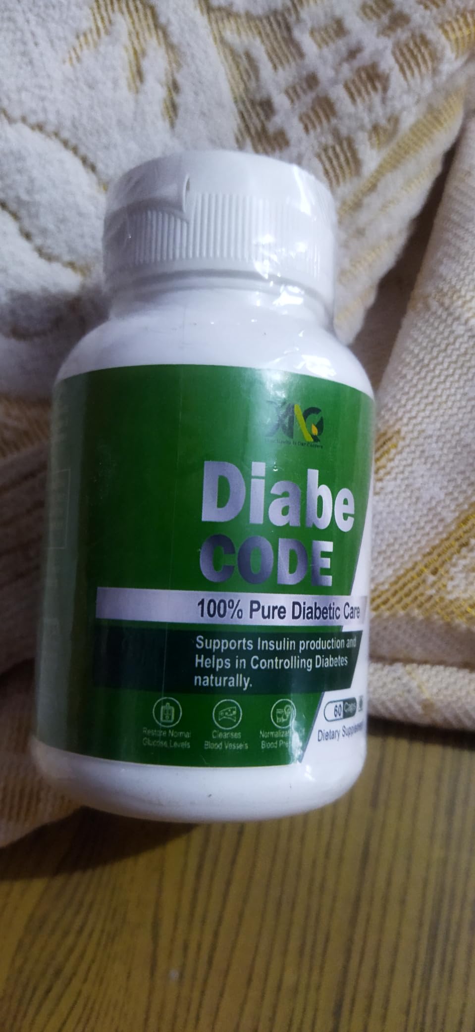 ANC DiabeCode 750mg (60 Capsules) Support Endocrine Health & Diabetes ...