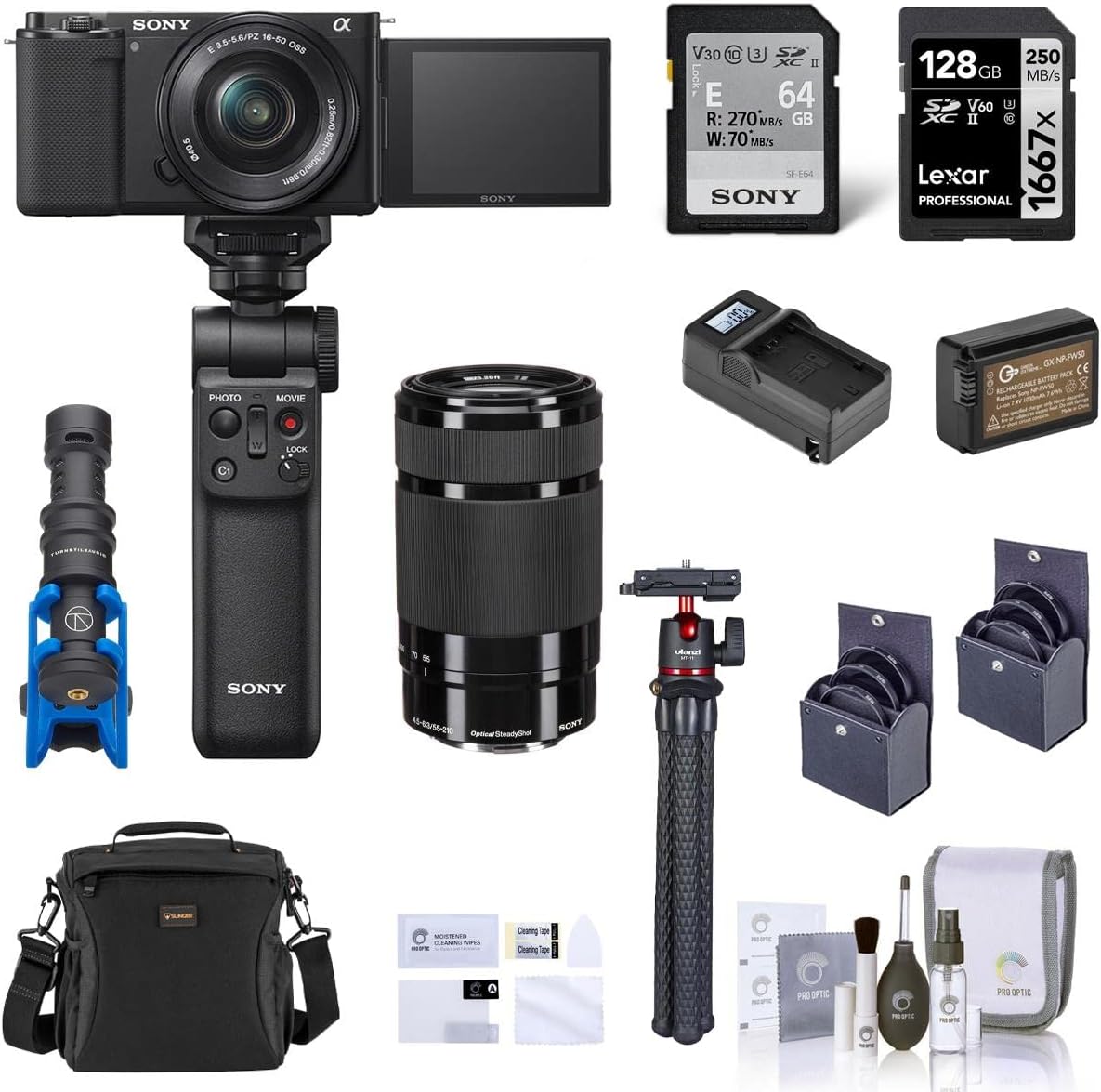 Amazon.com : Sony ZV-E10 Mirrorless Vlog Camera with 16-50mm Lens ...