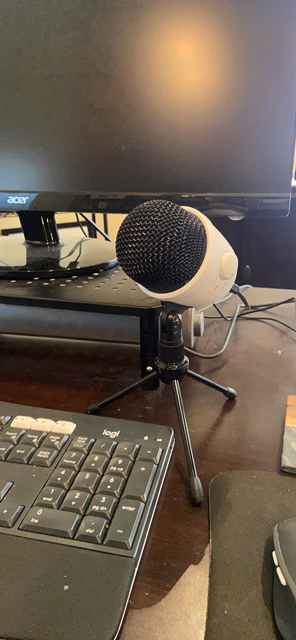 $11/mo - Finance Amazon Basics Desktop Mini Condenser Mic Microphone ...