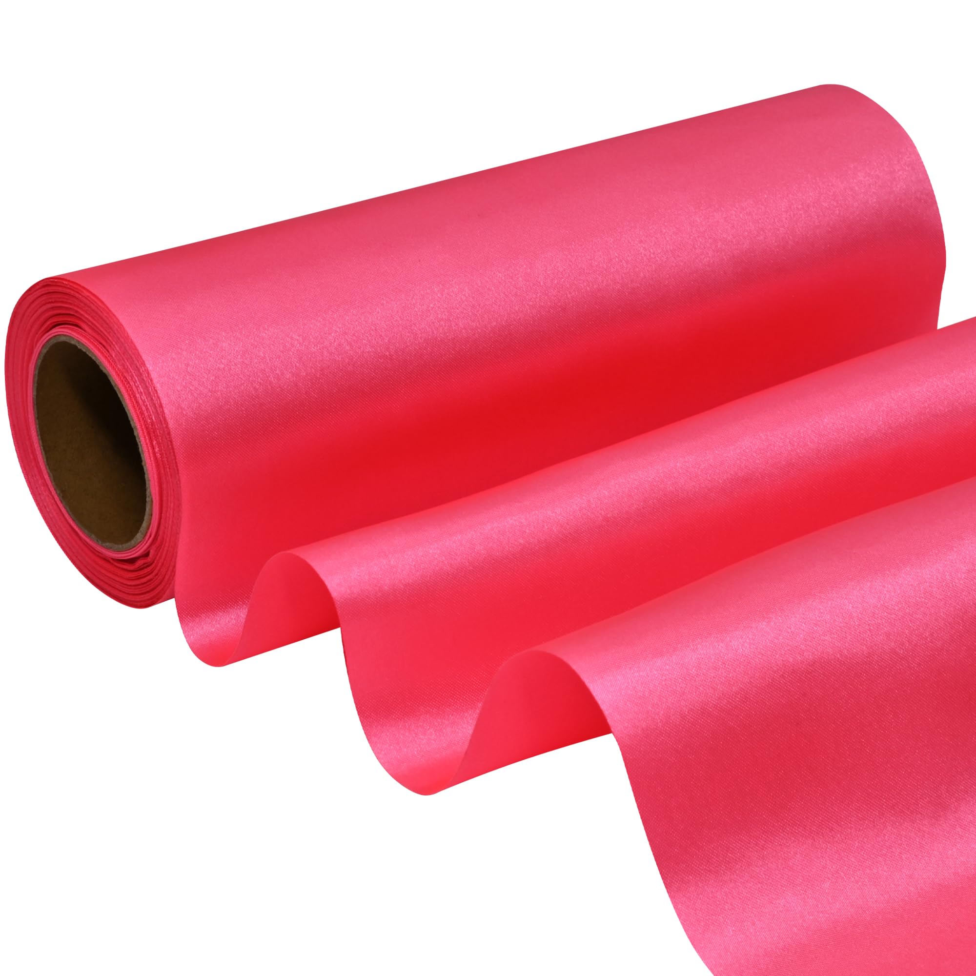 Snapklik.com : Double Face 8 Inch Extra Wide Satin Ribbon 15 Yards Hot ...