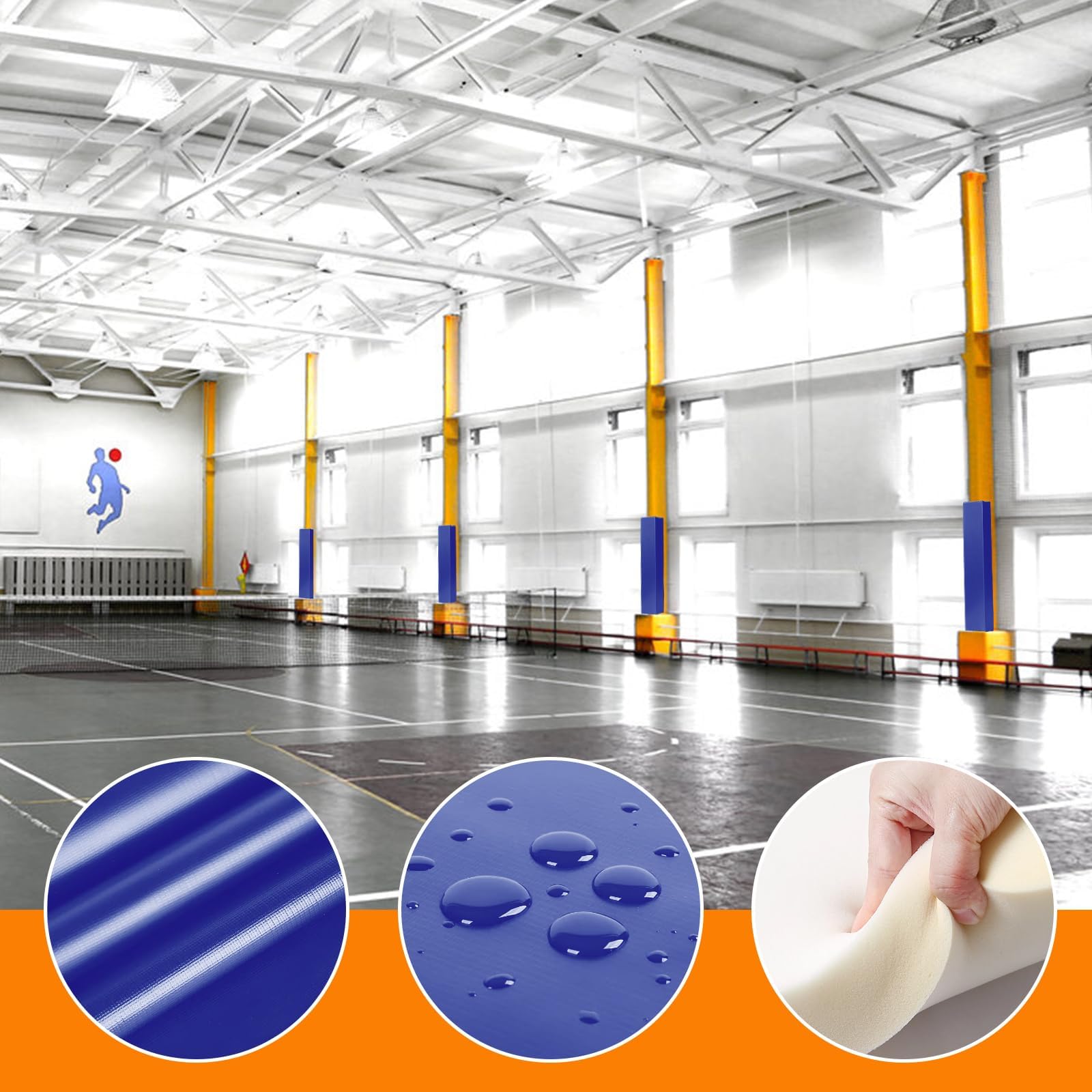 Snapklik.com : 5 Inch I Beam Flange Pad - 3FT High Heavy Duty Durable ...