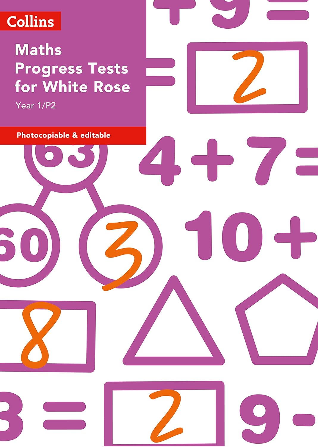 Year 1/P2 Maths Progress Tests for White Rose (Collins Tests ...