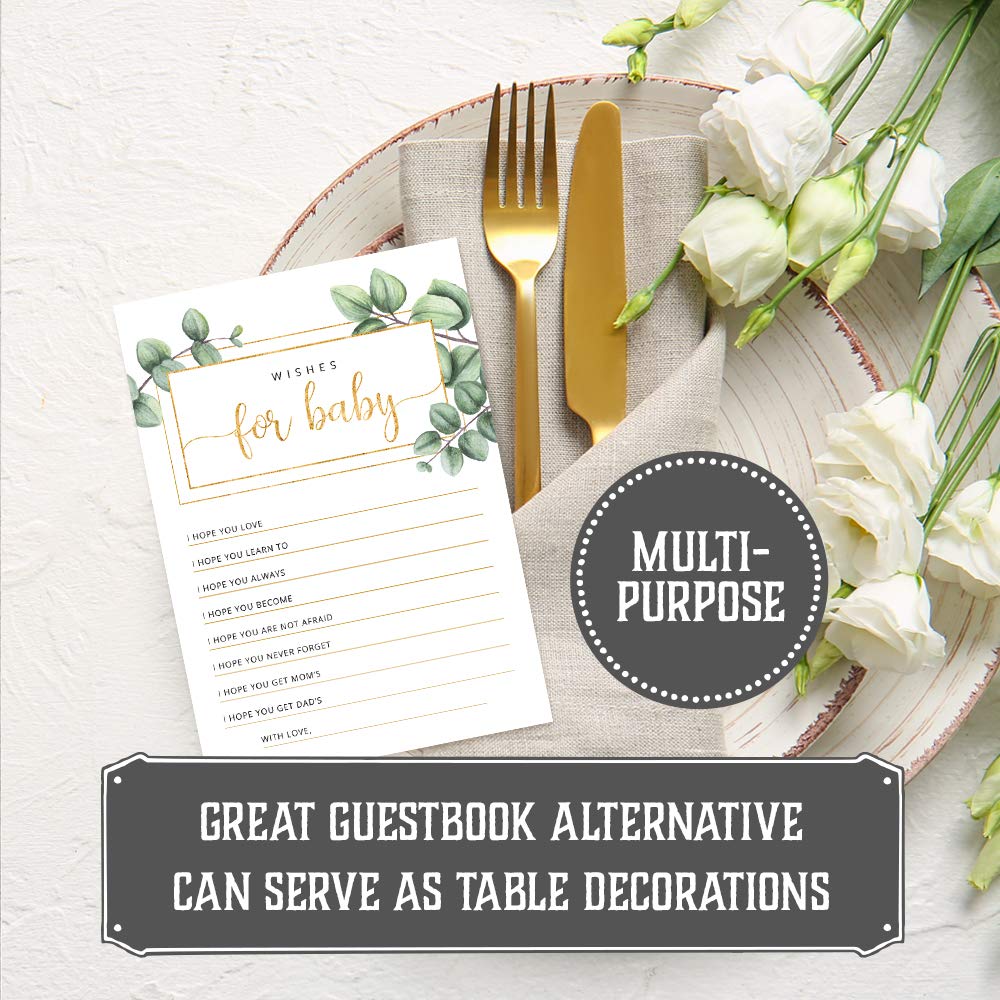 Buy Baby Advice Cards – Baby Shower Games - Gender Neutral Wishes for ...