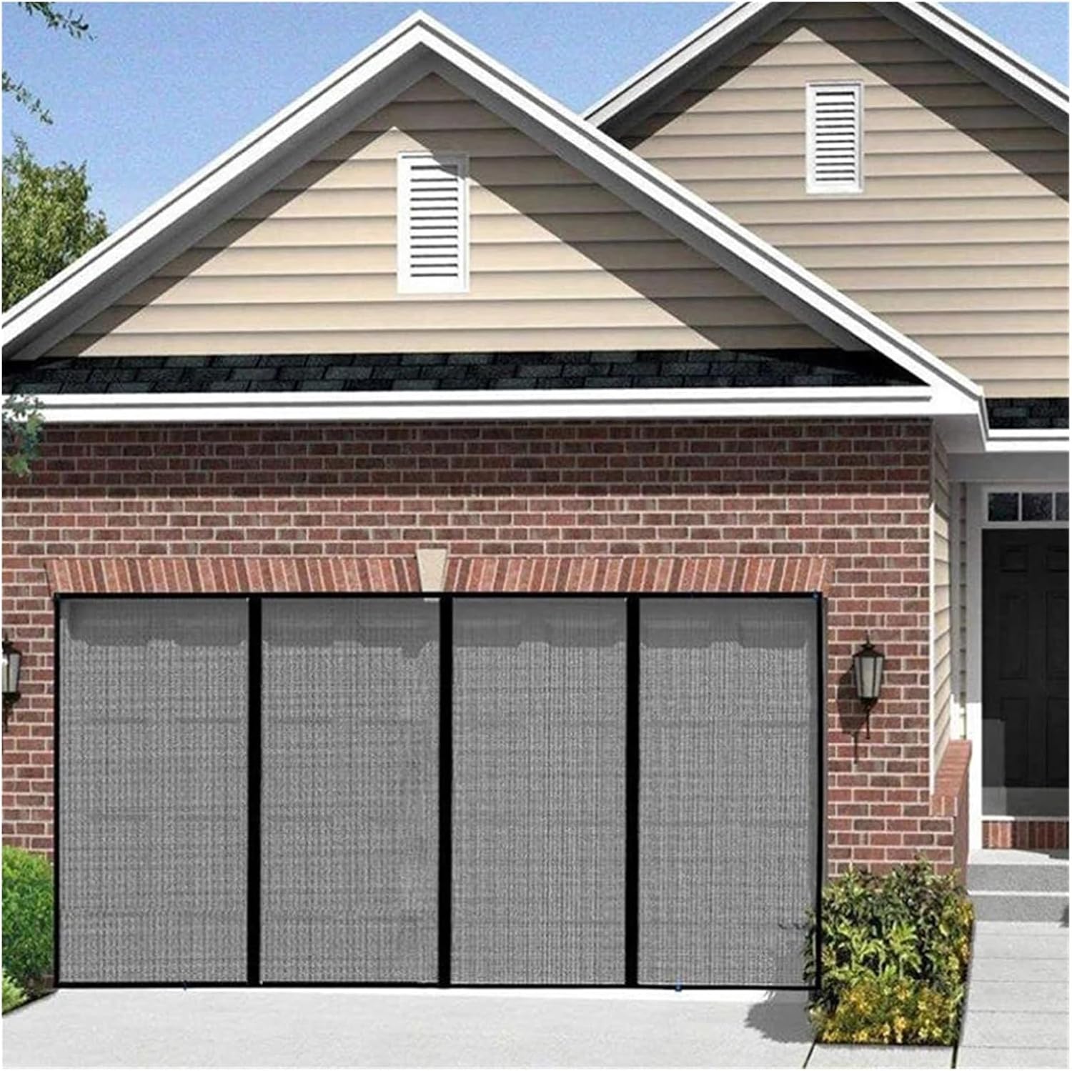 Garage Door Screen Magnetic Door Screen for Garage Doors(Width 500 cm ...