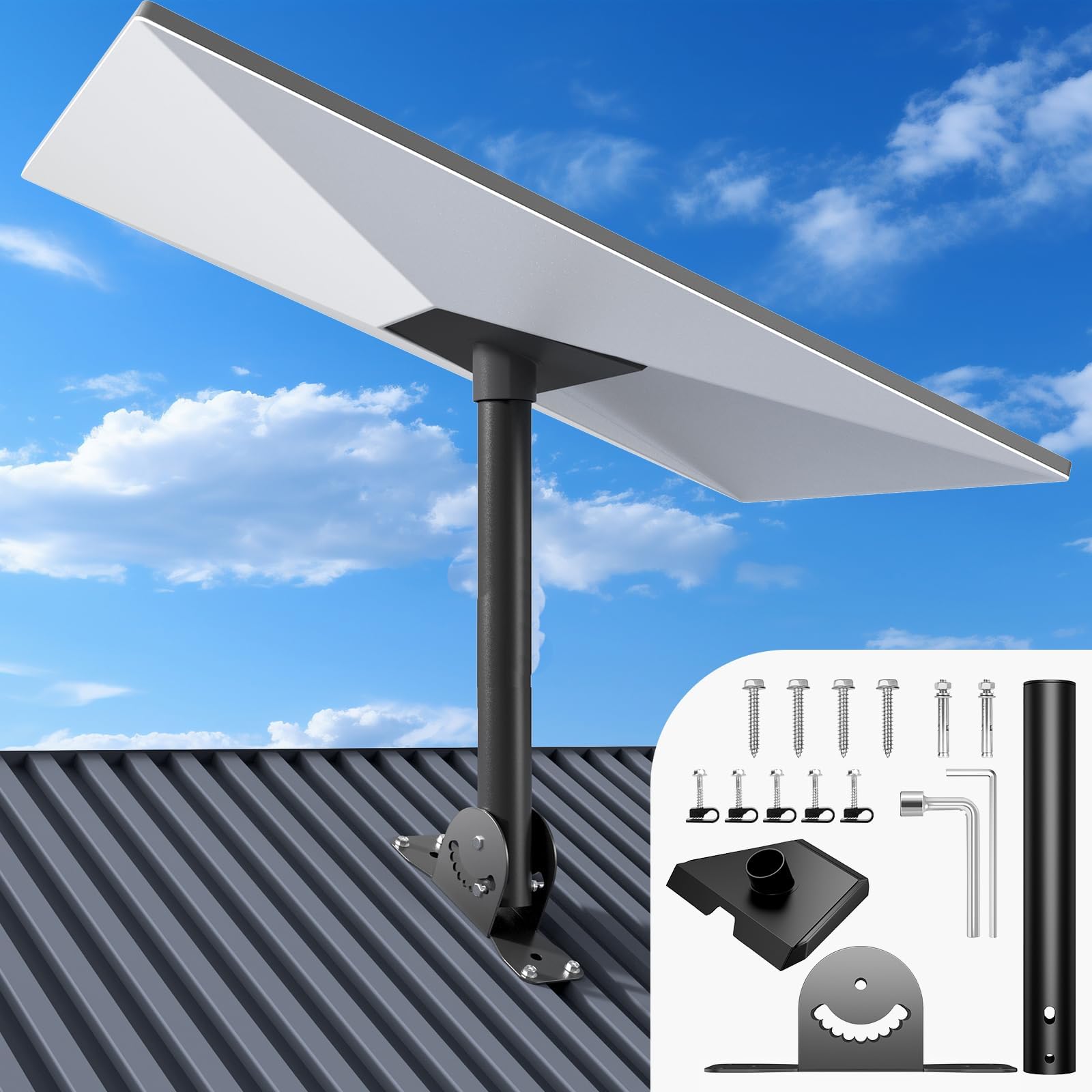 Amazon.com: Starlink Gen 3 Mounting Kit, Adjustable Starlink V3 Roof ...