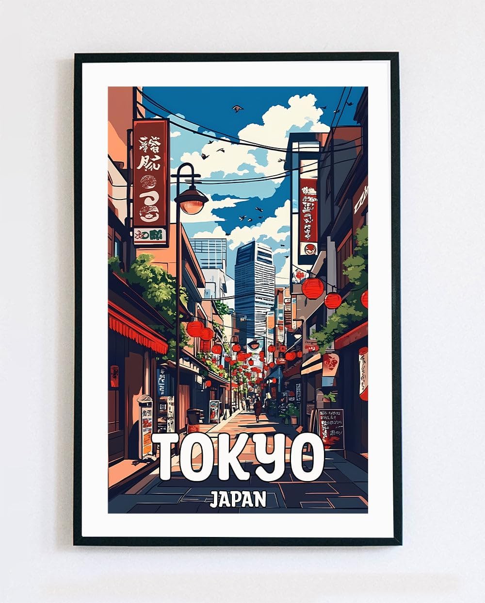 Amazon.com: Tokyo Japan Wall Poster - Japan Poster - Tokyo City Travel ...
