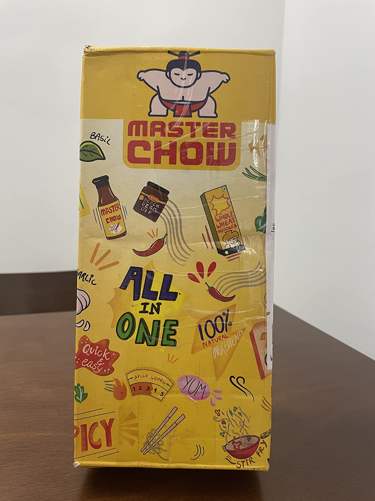 MasterChow Schezwan Noodle Kit - Pack of 2 | All-in-One Meal Kit ...