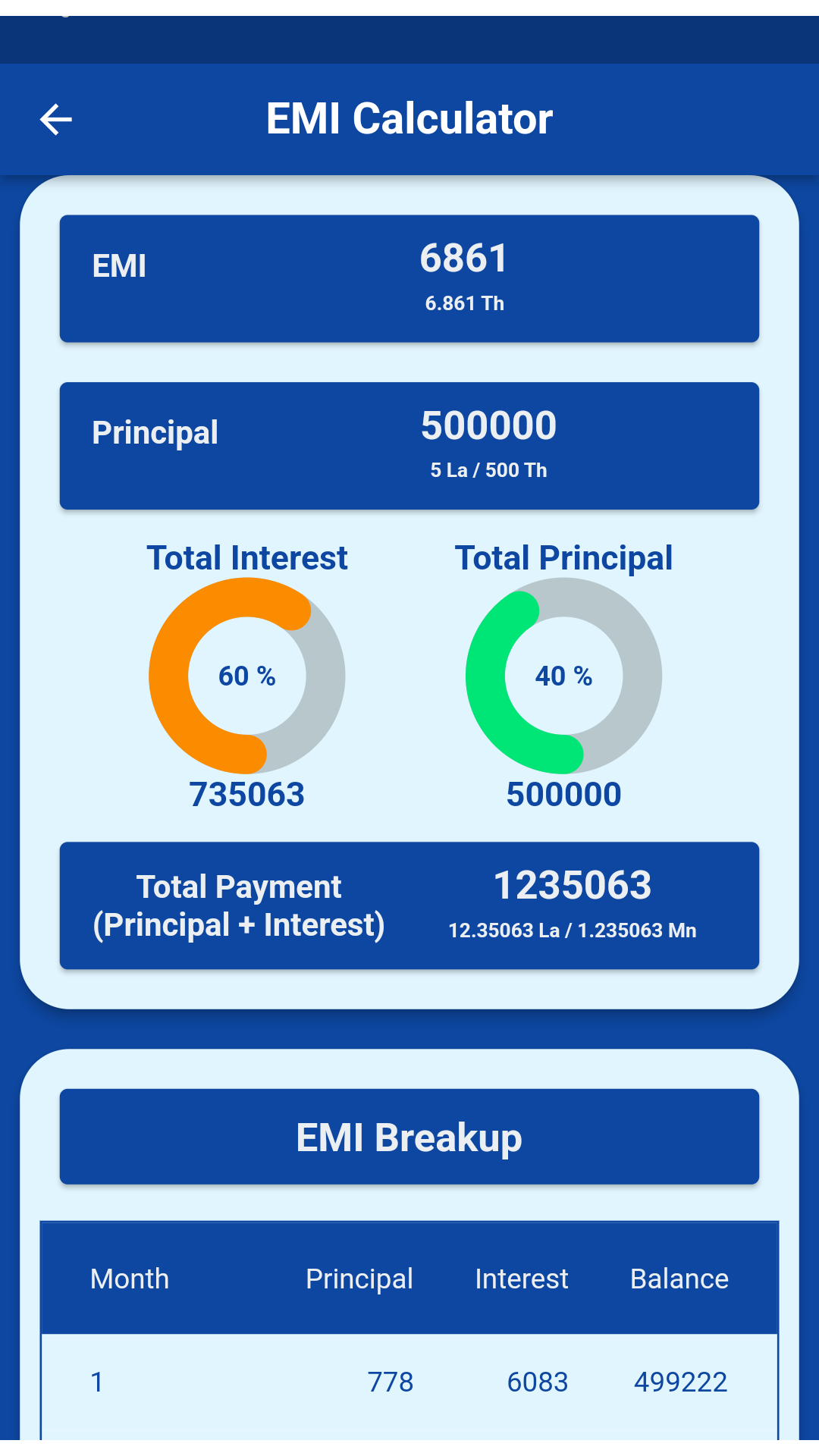 Banking Calculator - EMI/FD/RD:Amazon.de:Appstore for Android