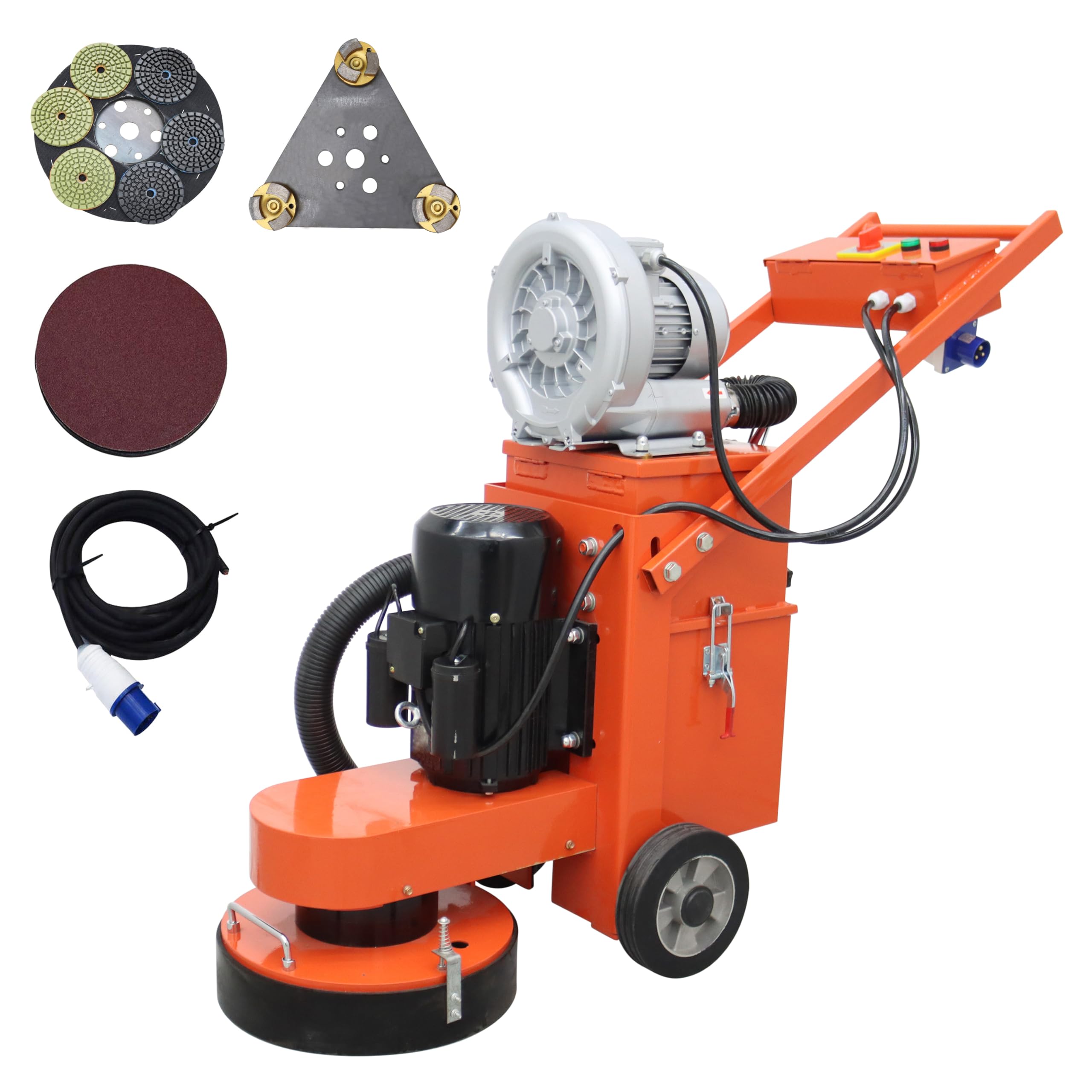 TECHTONGDA Electric Concrete Floor Grinder Polishing Machine Sander ...