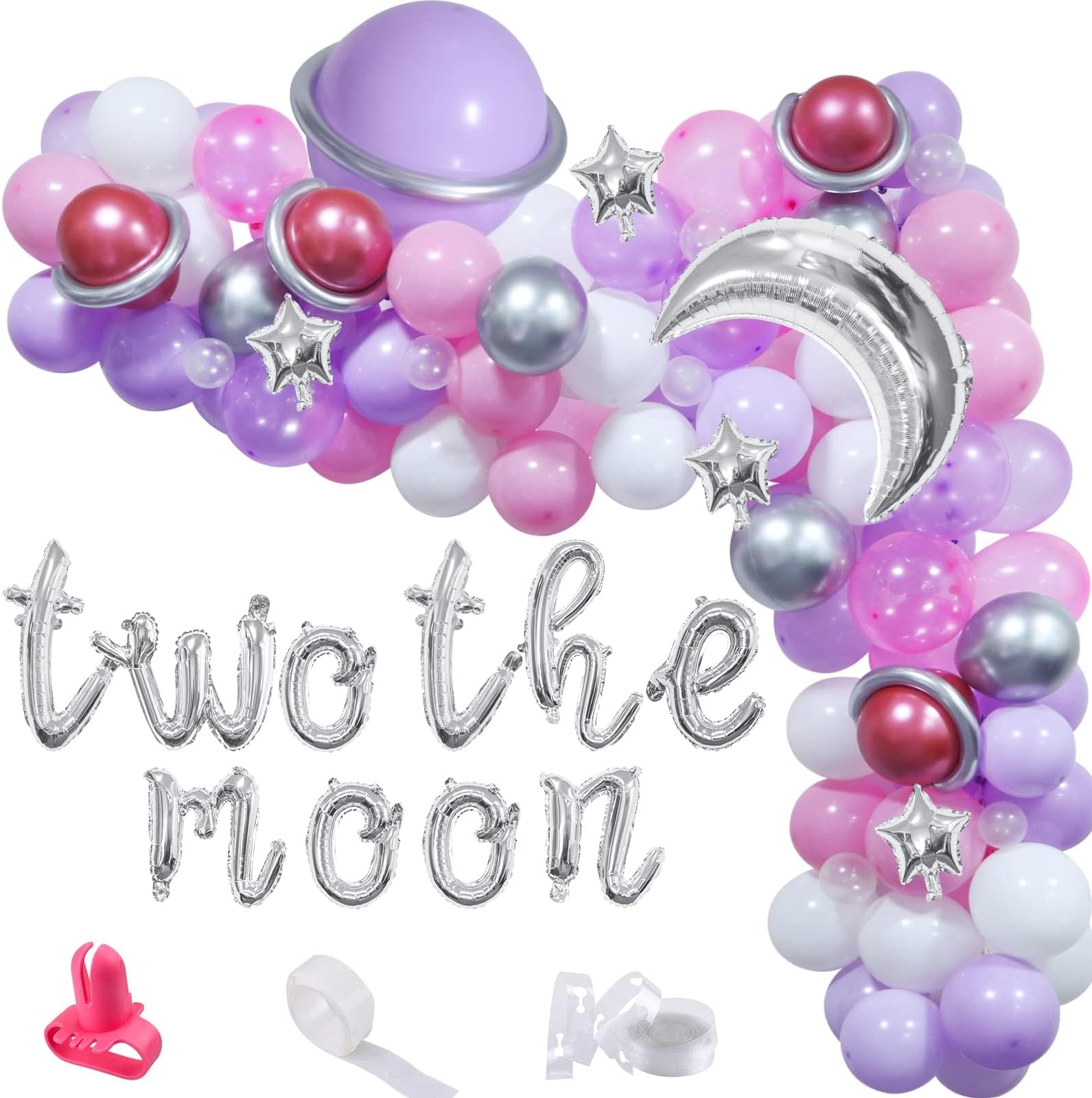 Amazon.com: Sweet Moon 11 Piece Party Decoration Set - 36 inch Foil ...
