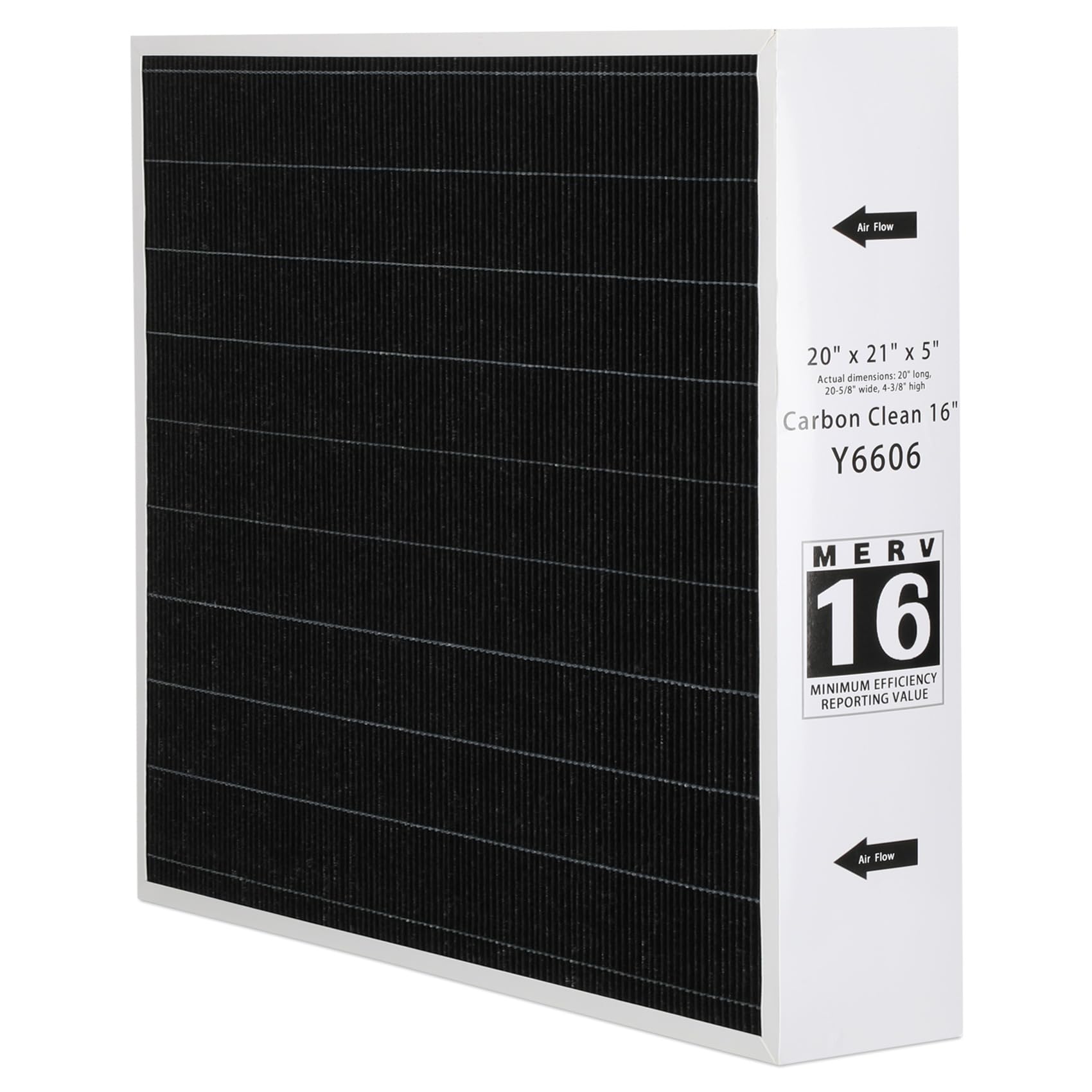 Amazon.com: Pack of 1 Y6606 MERV 16 Filter Replacement, 20 x 21 x 5 ...