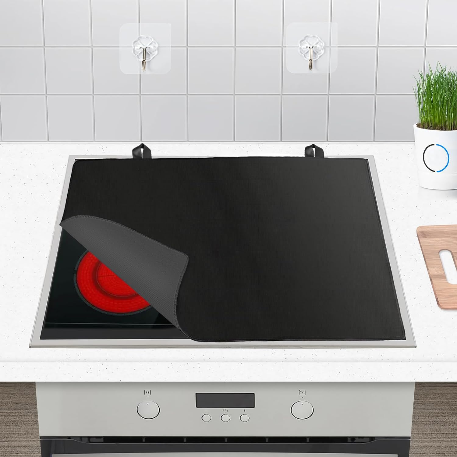 Minicoco Stove Cover Foldable Hob Covers for Electric Cookers ...