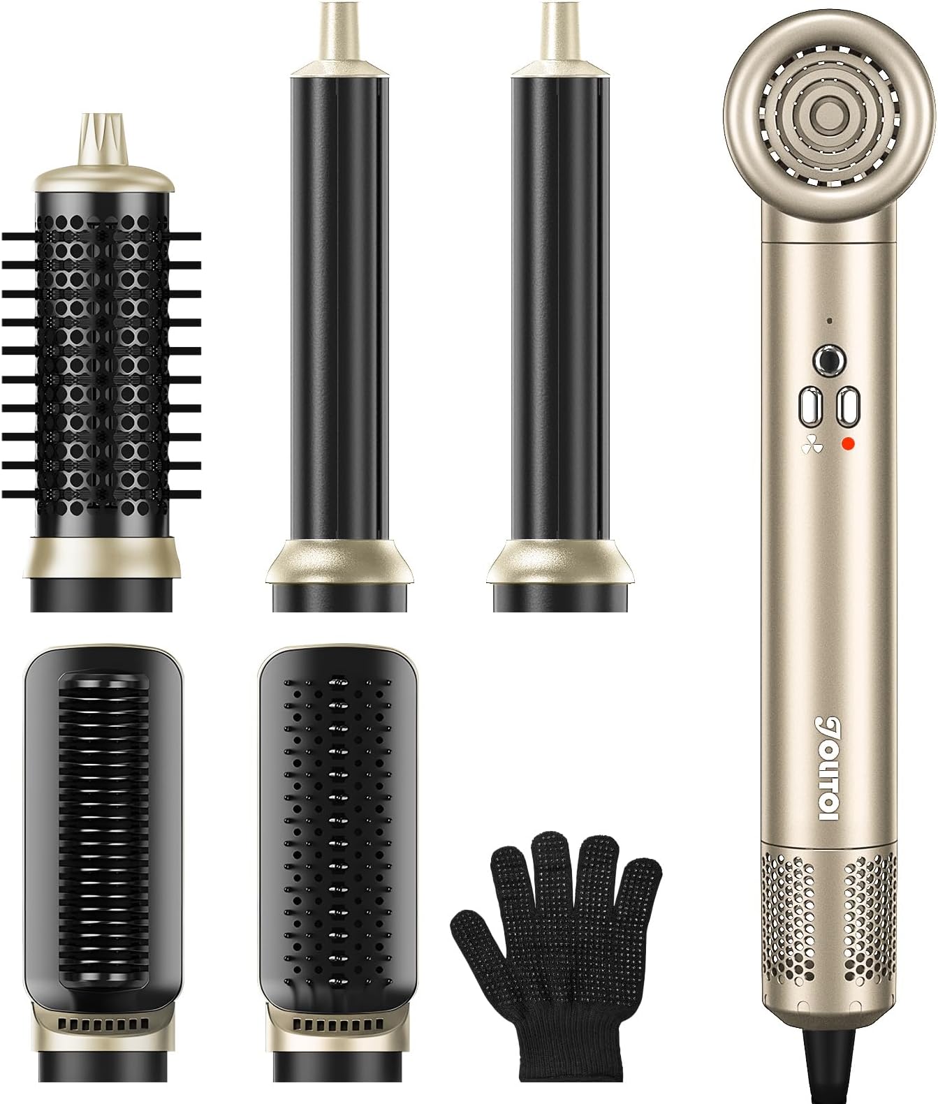 Amazon.com : ion Luxe 4-in-1 Autowrap™ Airstyler - Interchangeable Hair ...