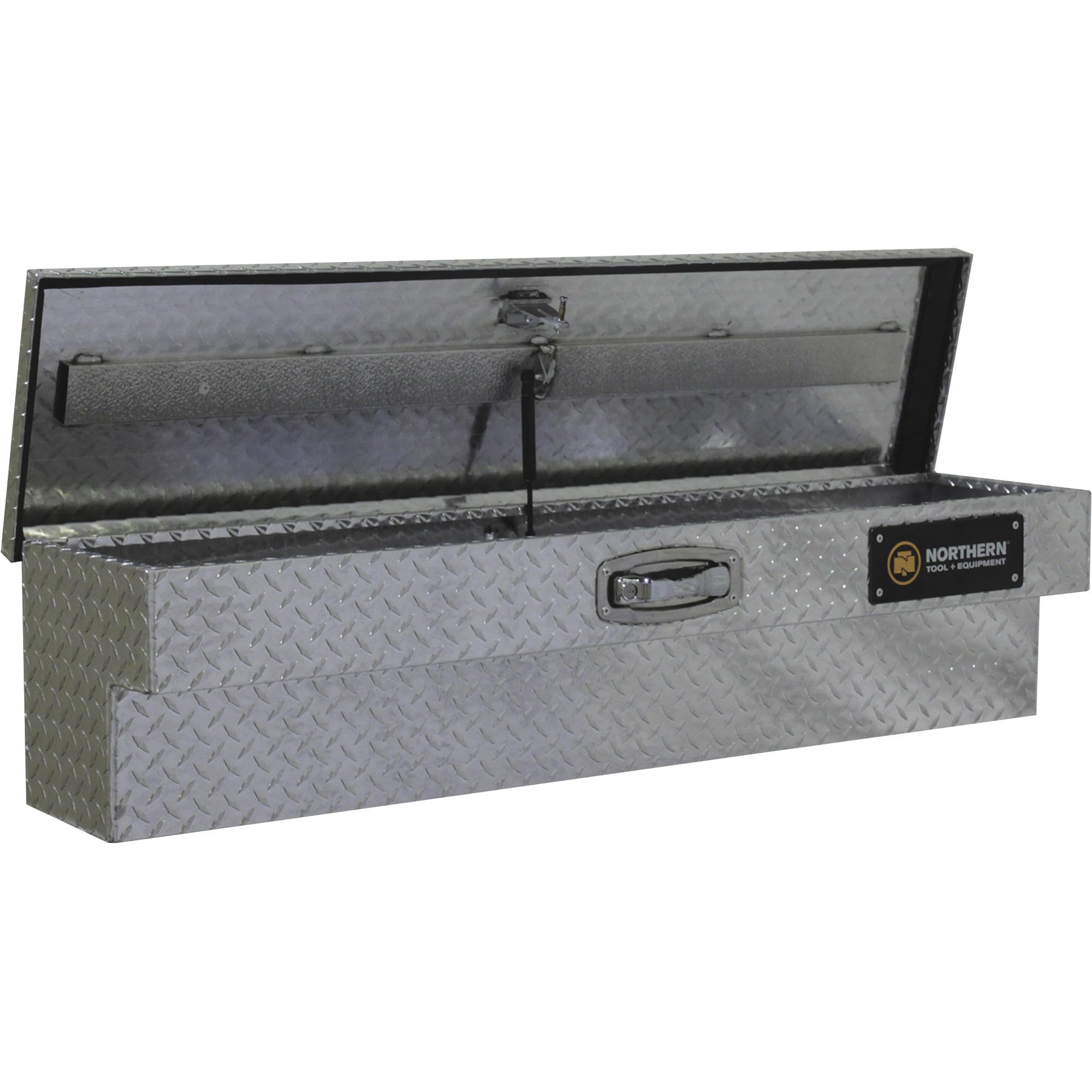 Northern Tool Side-Mount Truck Tool Box - Aluminum, Diamond Plate, Pull ...