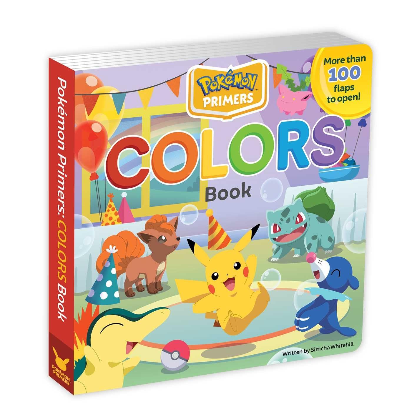 Amazon.com: Pokémon Primers: Colors Book (3): 9781604382112: Whitehill ...