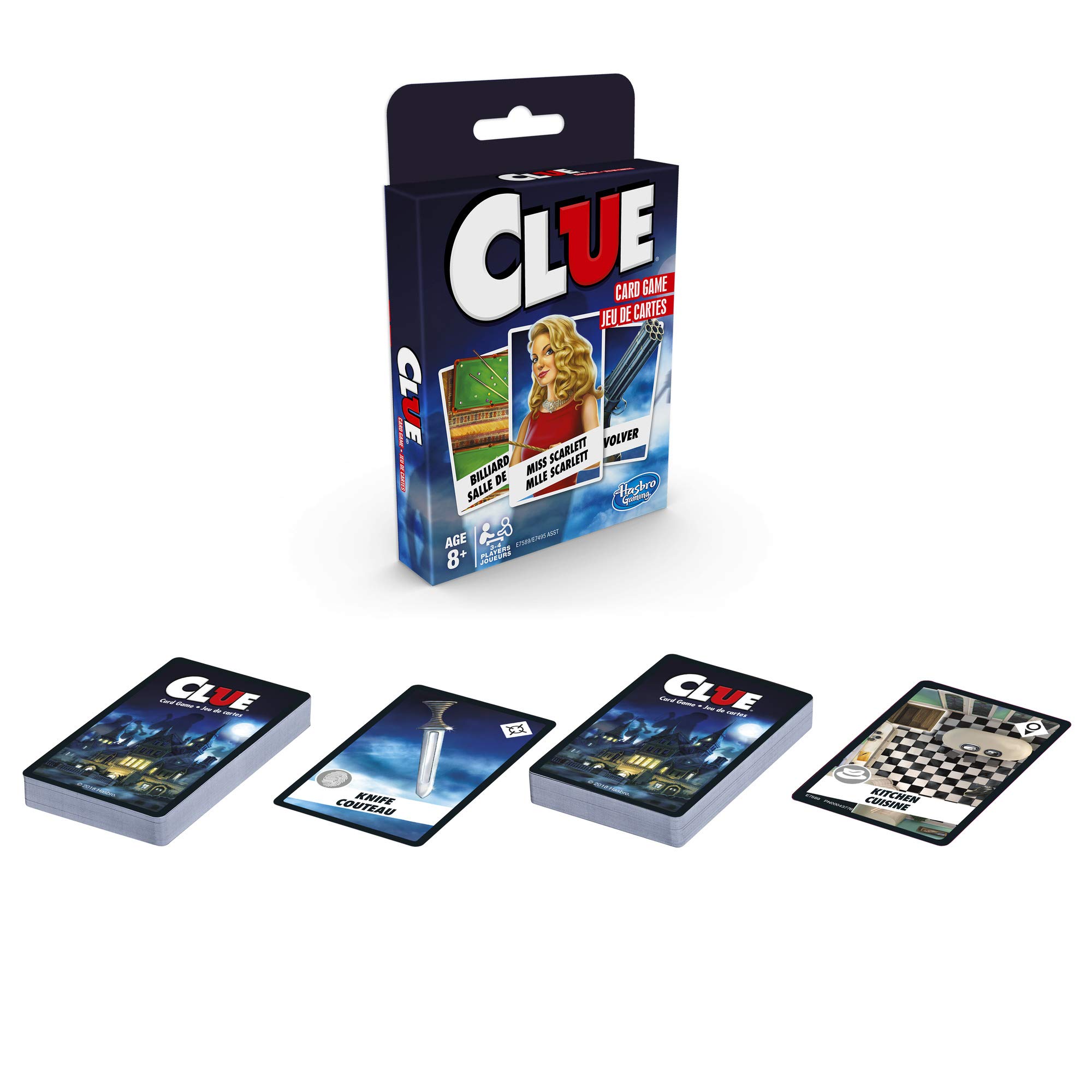 Guess Who Hasbro - Mystery Strategy Game For Kids 8+ Clue Card Game