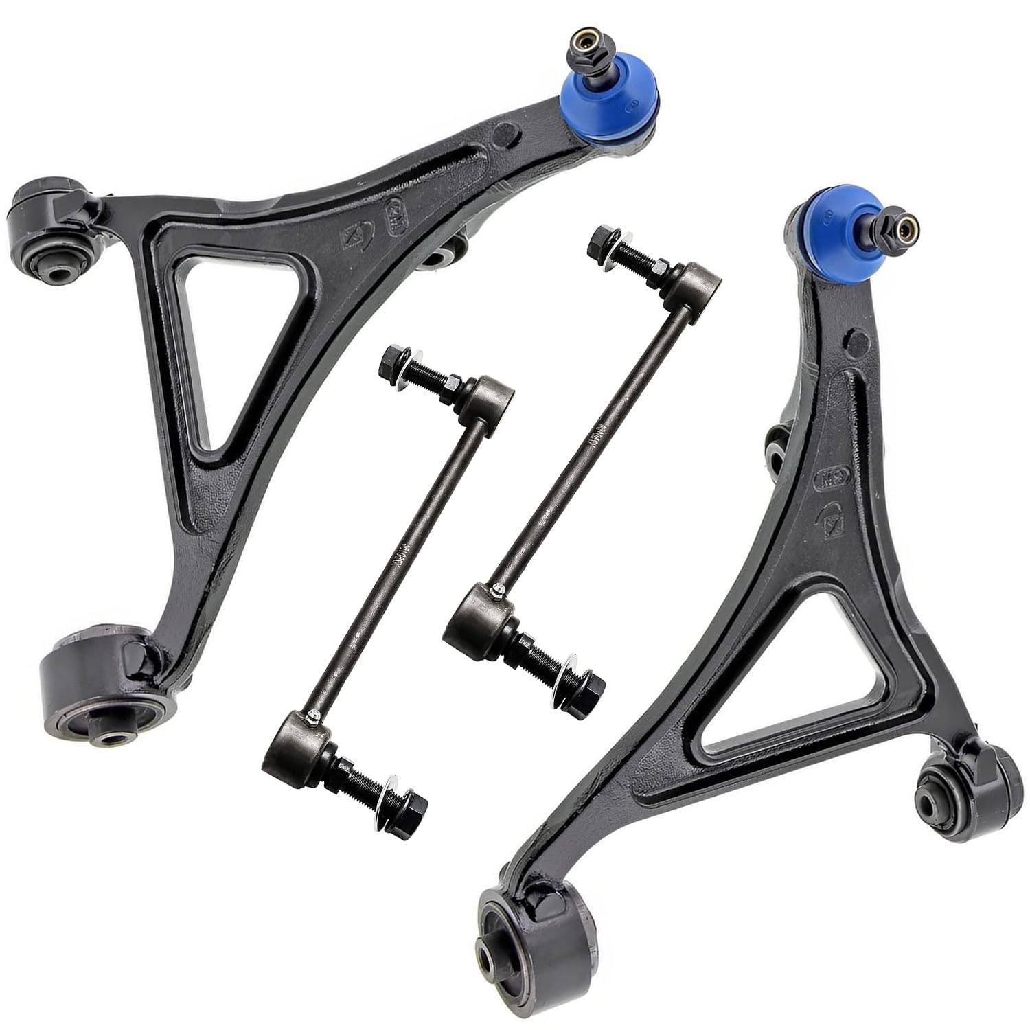 Amazon.com: Detroit Axle - AWD Front 4pc Control Arms Kit for 12-19 ...
