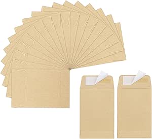 Amazon.com : 180 Pack Coin Envelopes 2.35"3.5", Brown Kraft Small Seed ...