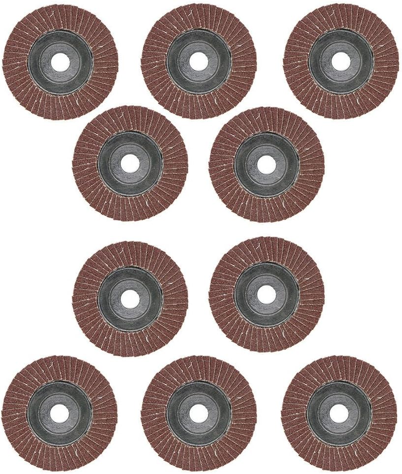 5pcs 100mm 4 Inch 80 Grit Flap Sanding Disc Angle Grinder Wheel ...