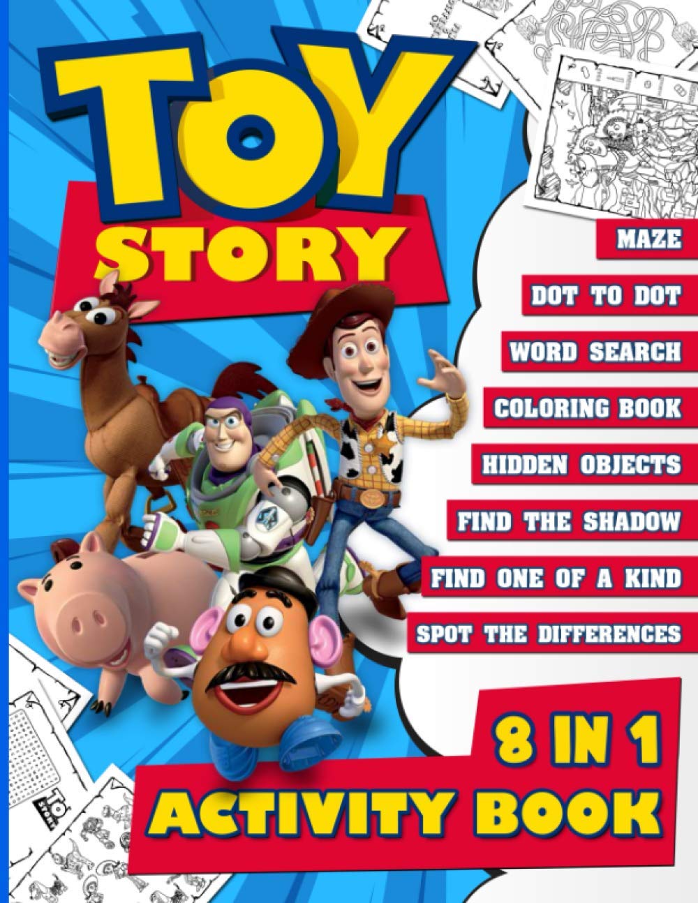 Toy Story Activity Book Crayola Adult Kid Dot To Dot | Desertcart SINGAPORE