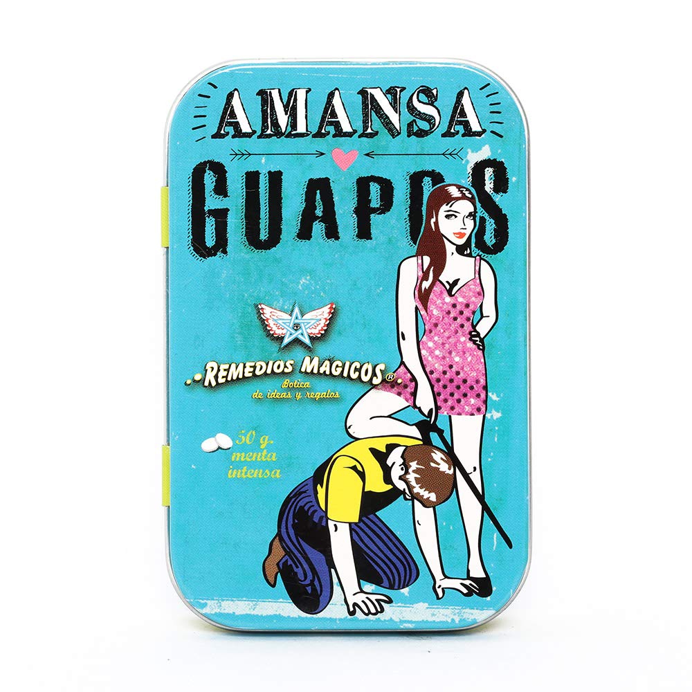 Amansa Guapos - Pastillero Remedios Mágicos de Hojalata, Dulces del ...