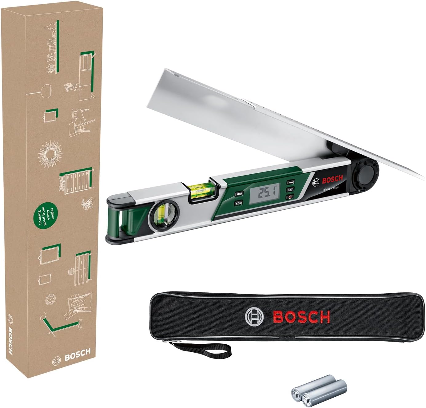 Bosch Home and Garden Bosch Winkelmesser UniversalAngle (Winkel bis 220 ...