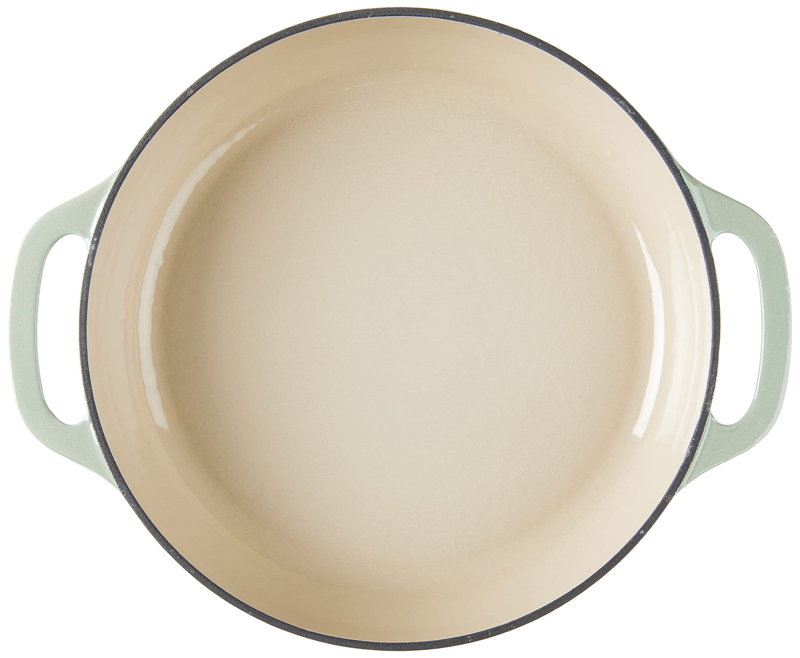 Snapklik.com : 3.6 Qt Braiser Covered Casserole Solid Desert Sage