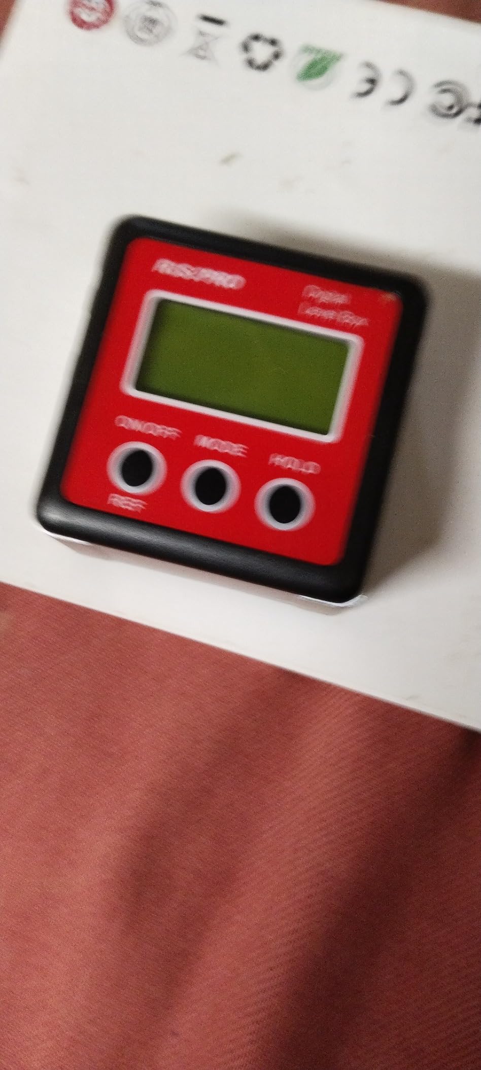 RISEPRO Digital Level Box Angle Gauge Protractor Inclinometer Bevel Box ...