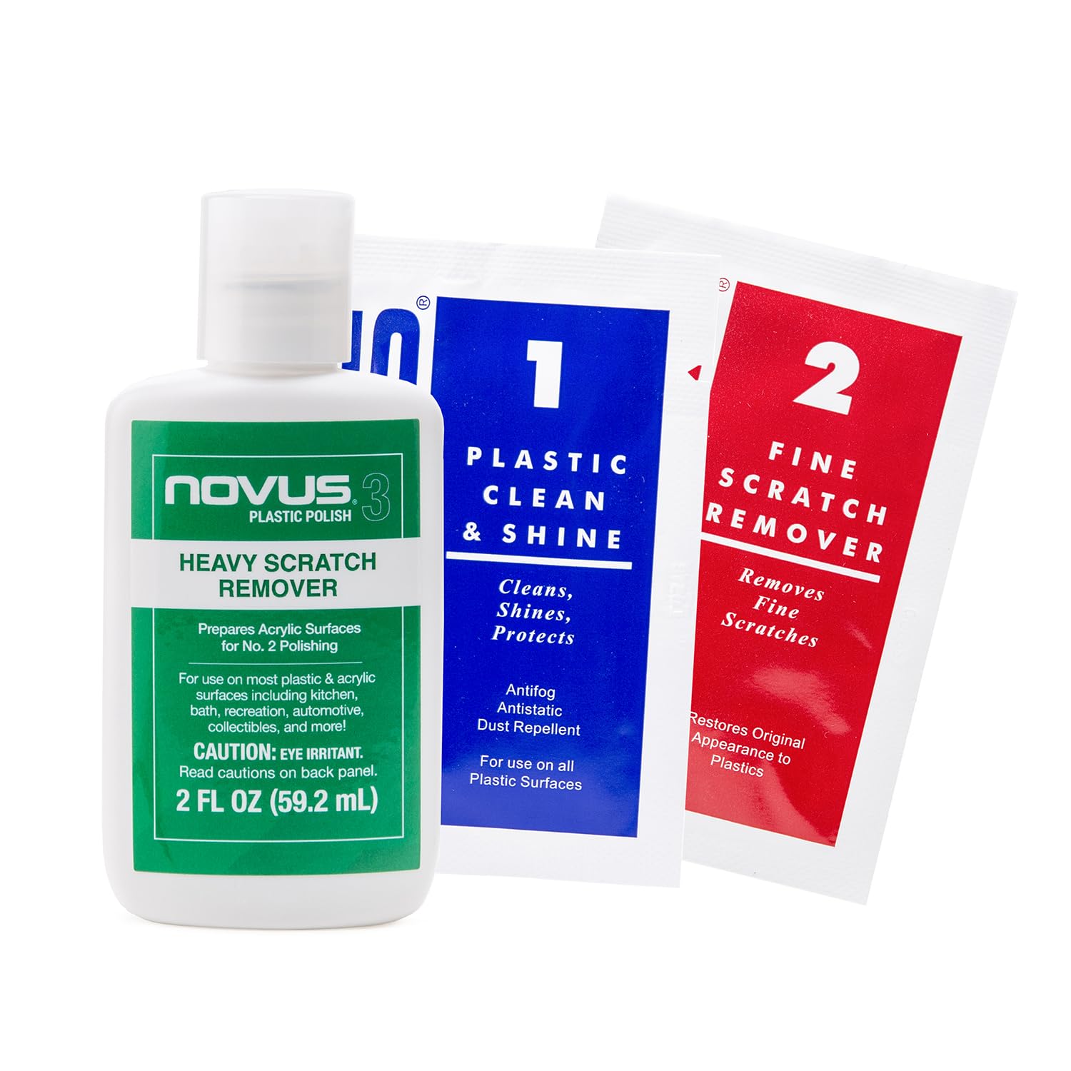 Amazon.com: NOVUS Sample Packets #1 + #2 for Polishing & Buffing ...