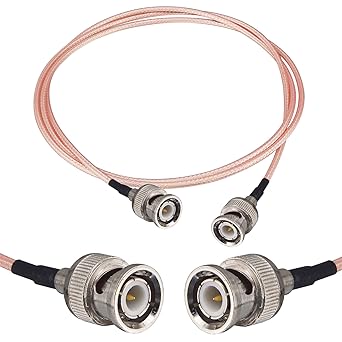 Amazon.co.jp: BOOBRIE BNCケーブル変換コネクタBNCP⇔BNCPアダプタRG316（1.5D-2Vと同じ）同軸ライン低損失高耐久性延長ケーブルアプリケーション ...