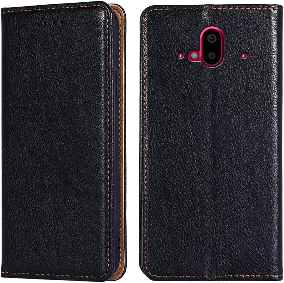 Amazon.co.jp: Arrows F-52B ケース 手帳型 アローズF52B カバー XJUN 上品 高級PUレザー 横置きスタンド ...