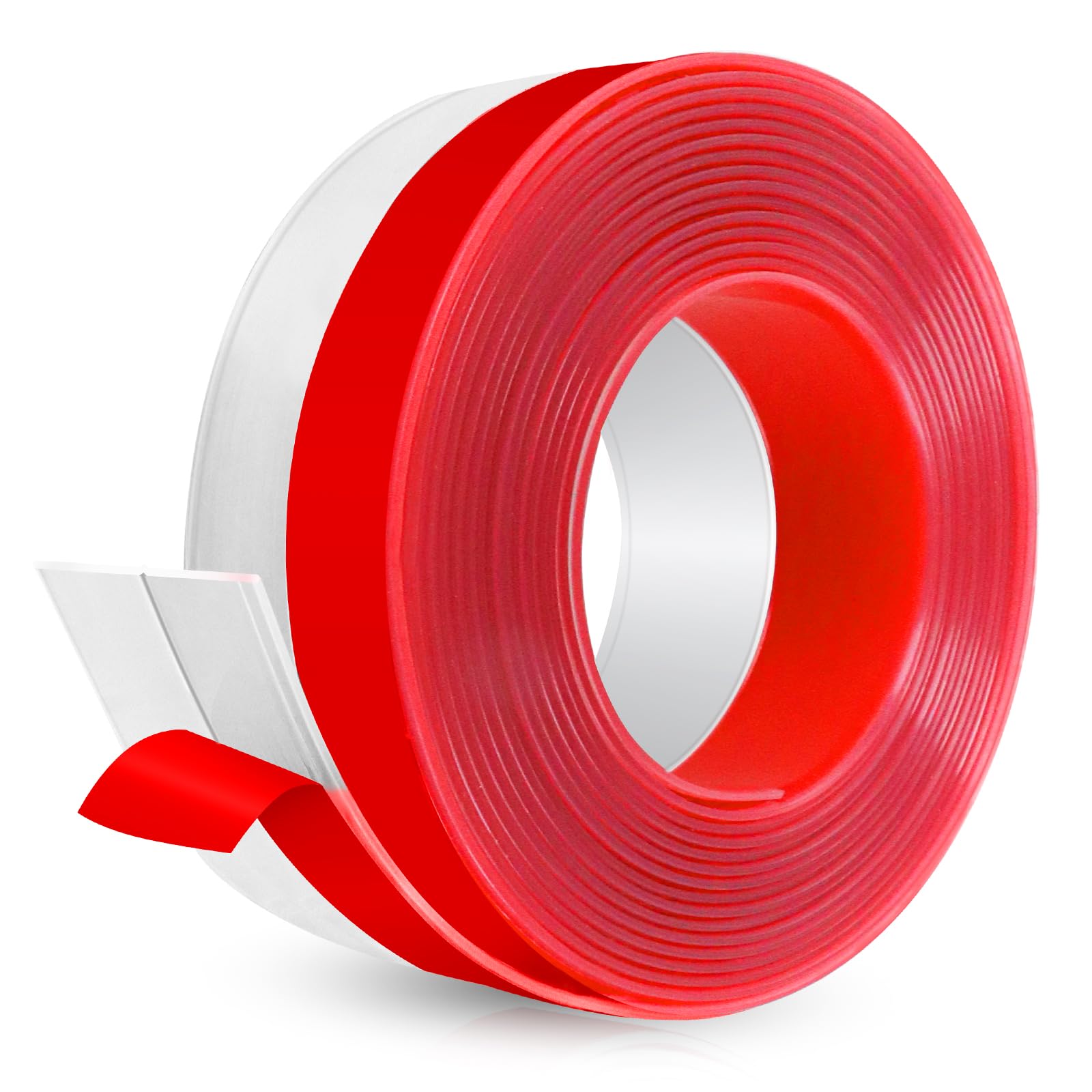 Weather Stripping Flexible Silicone Door Seal Strip Self Adhesive Door ...