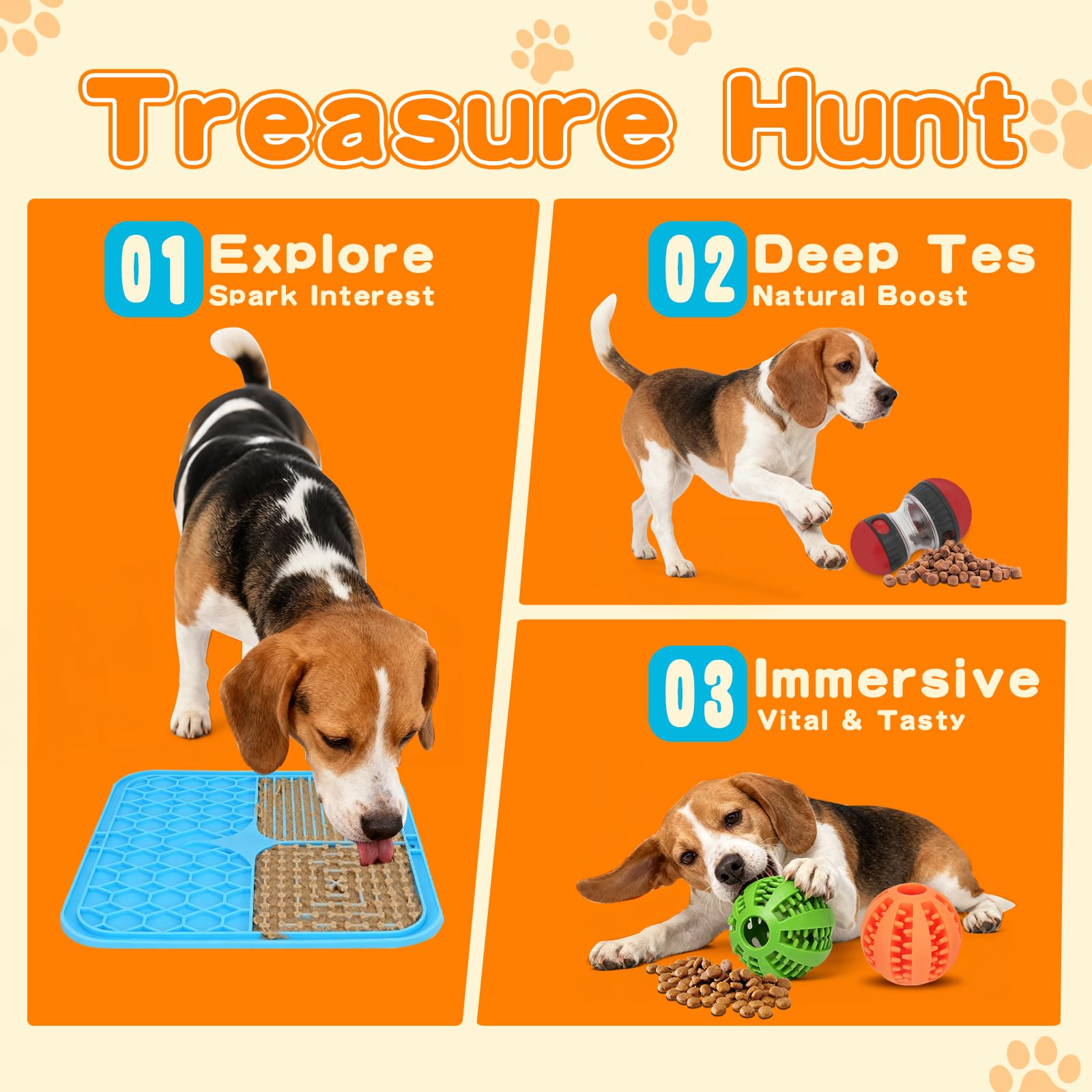 Snapklik.com : Fyfracing Slow Feeding Set For Smart Puppy Middle Dogs ...