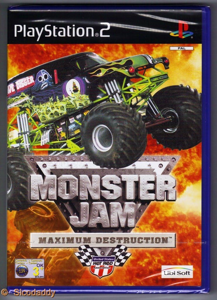 Monster Jam Maximum Destruction (PS2) : Amazon.co.uk: PC & Video Games