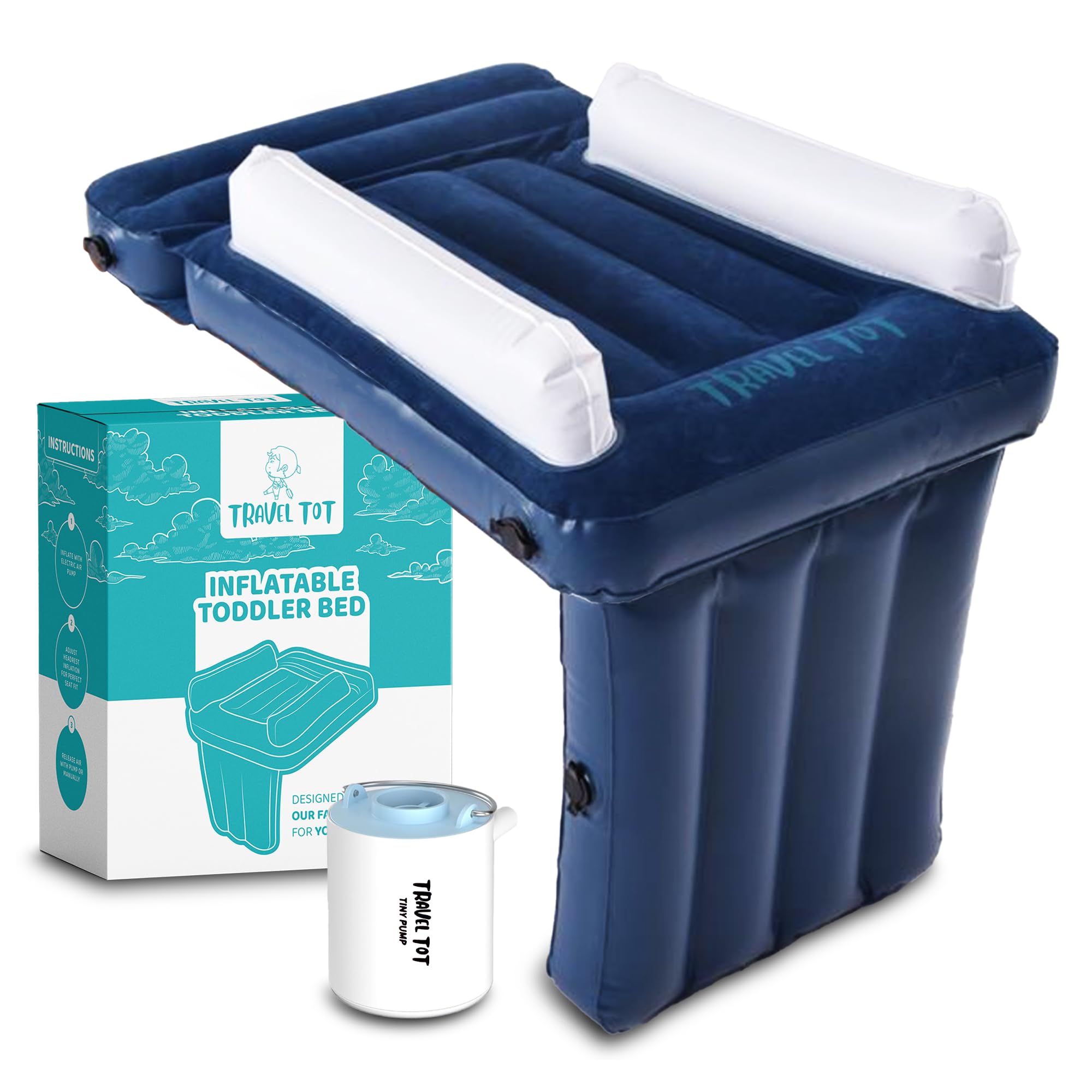 Amazon.com: Inflatable Toddler Airplane Bed - Baby Airplane Bed ...