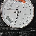 Amazon.com : KT THERMO Sauna Thermometer 2 in 1 Fahrenheit Thermometer Hygrometer for Sauna Room ...