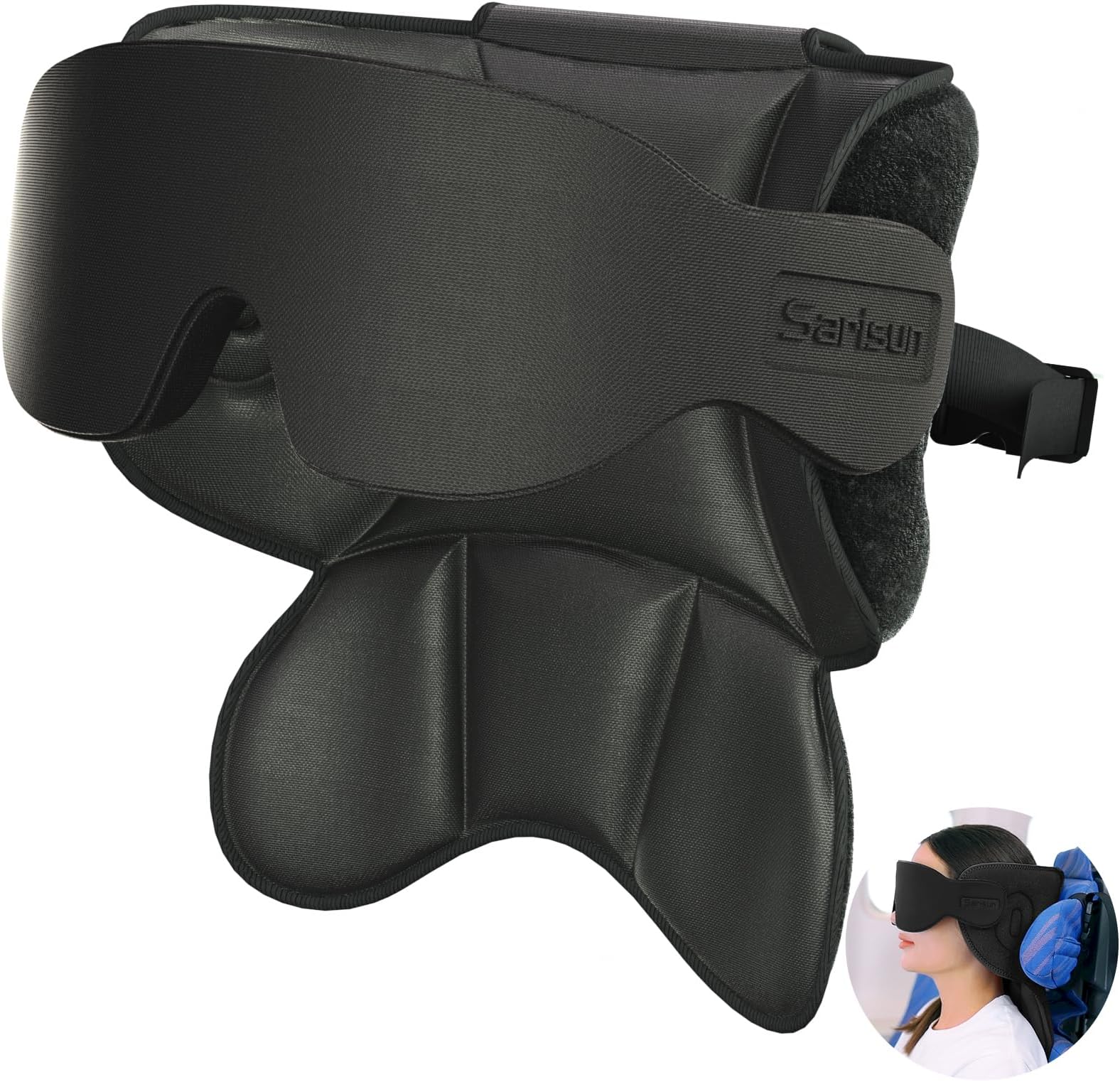 Amazon.com: Sleeper Hold Travel Pillow - Real Sleeping Experience on ...