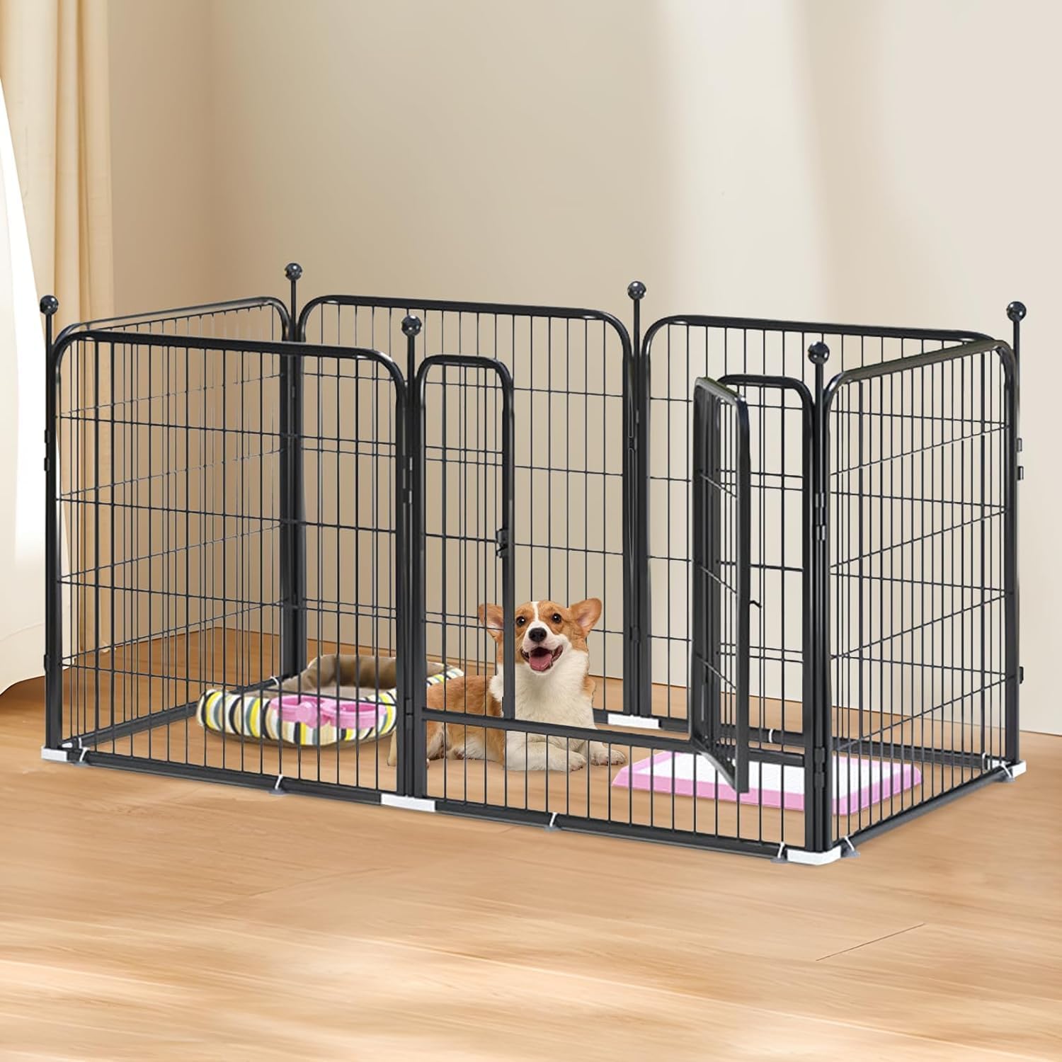120*60*60cm Corral para Mascotas, Jaula para Perros, Jaula Exterior ...