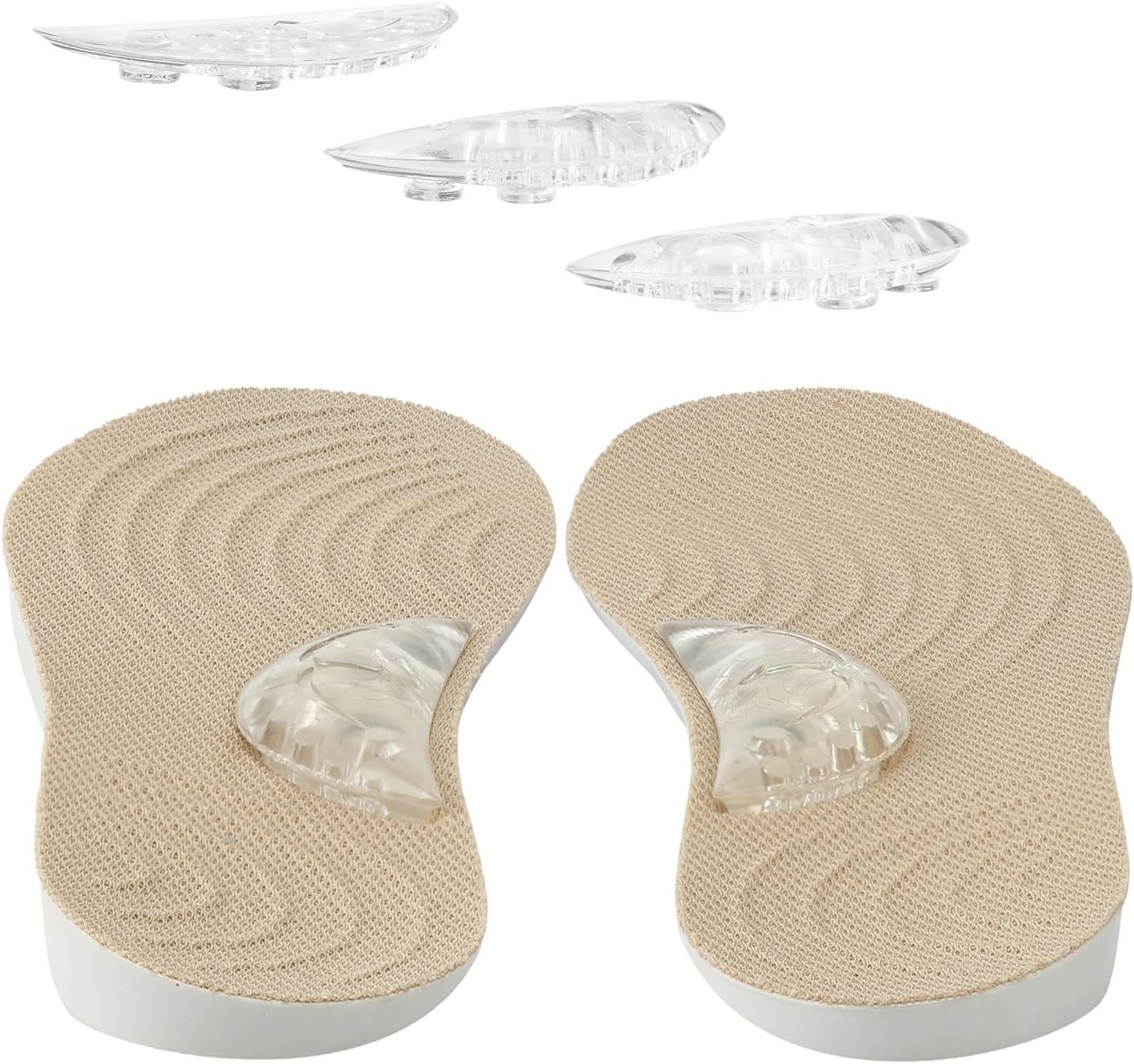 Amazon.com: Adjustable Supination Insoles,Different Heights Arch Support Orthotic Inserts for O ...