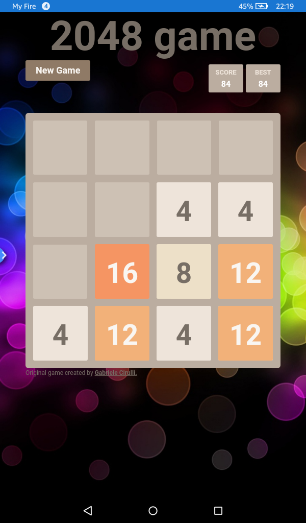 2048 Game - App on Amazon Appstore