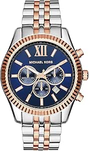 Michael Kors Men's Lexington Two-Tone Watch MK8412: Buy Online at Best ...