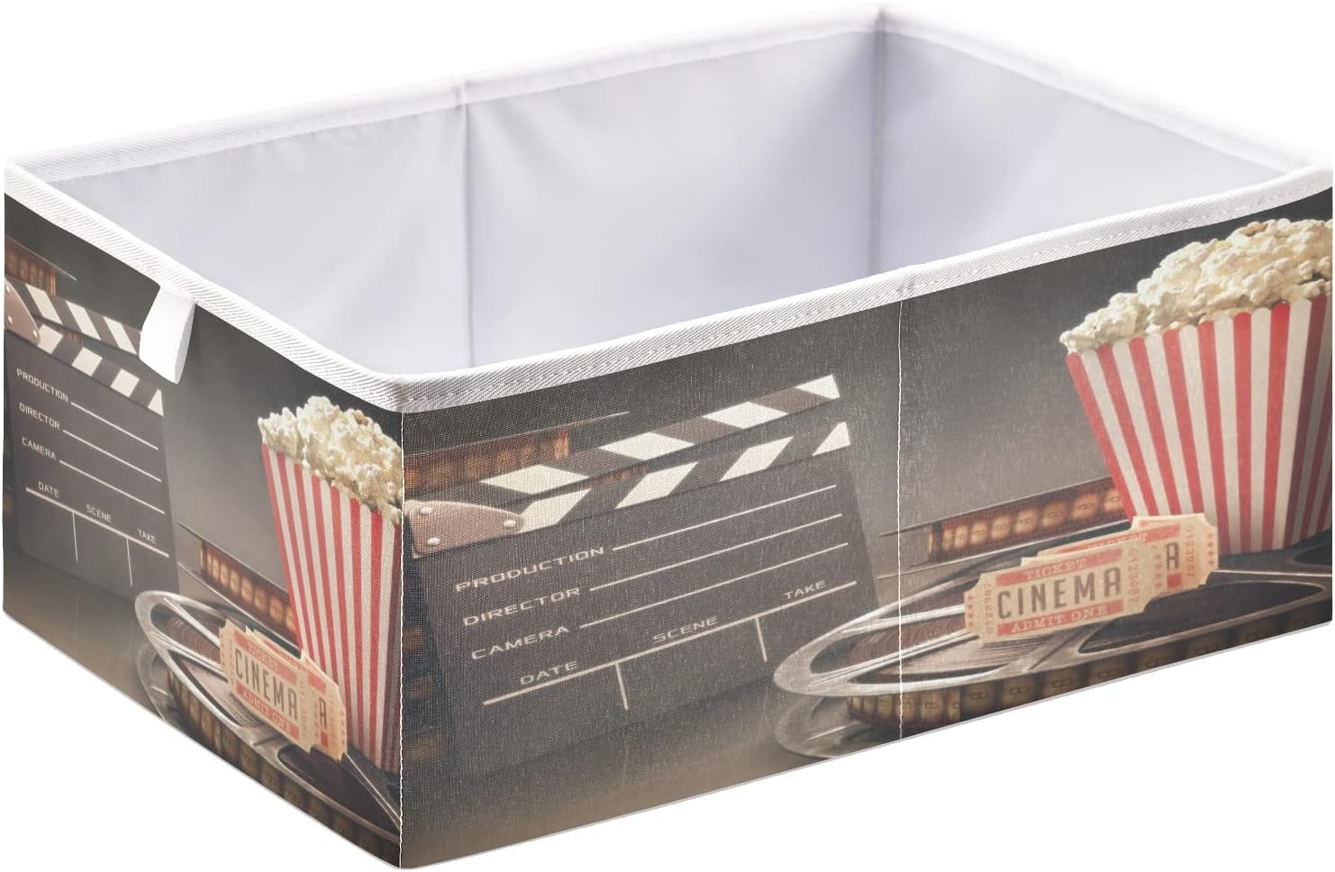 Amazon.com: Blueangle Movie Theater Popcorn Rectangle Storage Bin, 15.8 ...